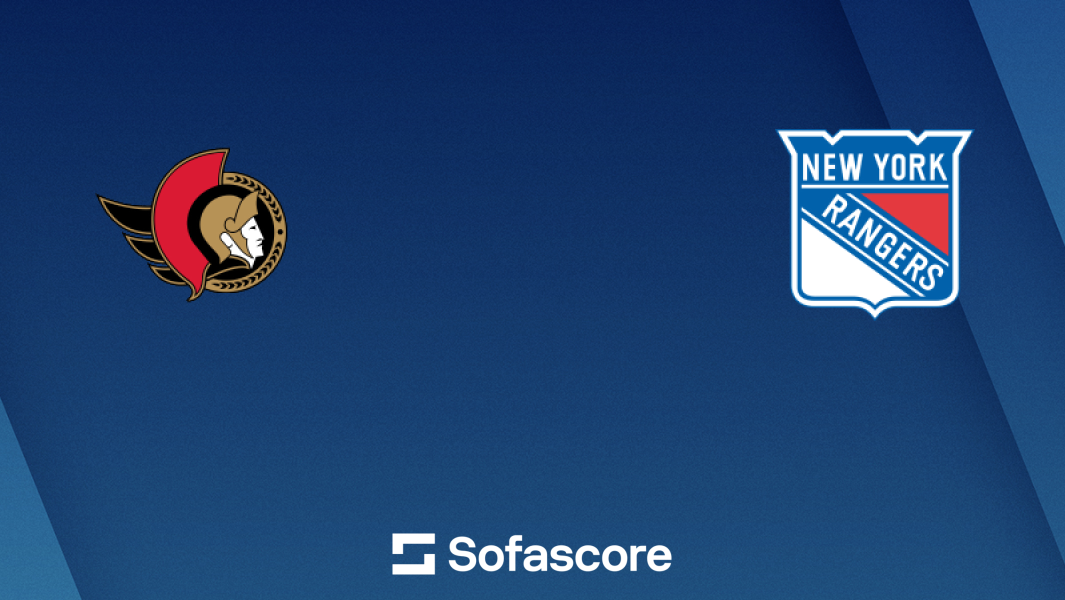 Senators vs Rangers scores & predictions | Sofascore