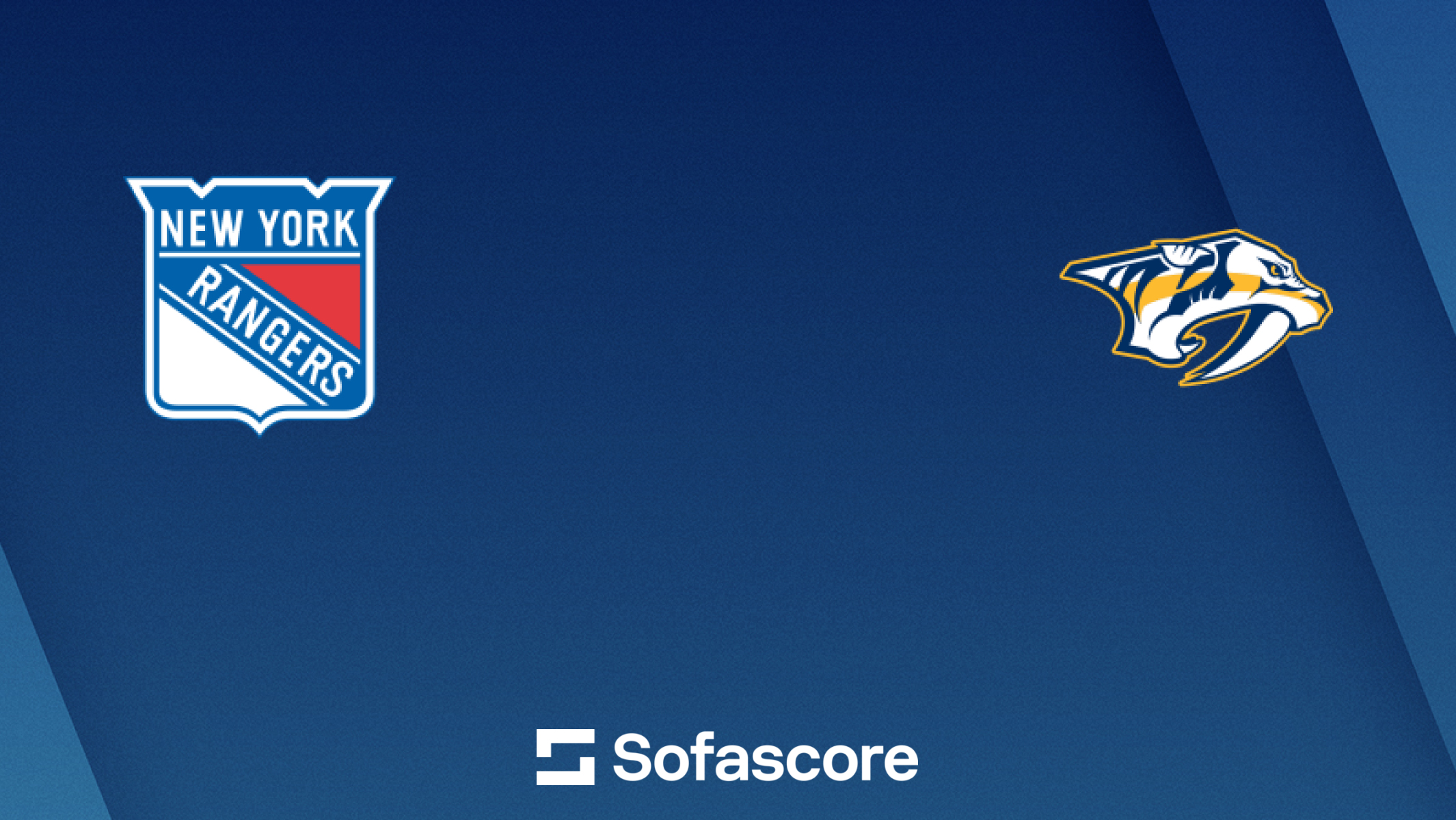 Rangers vs Predators scores & predictions | Sofascore