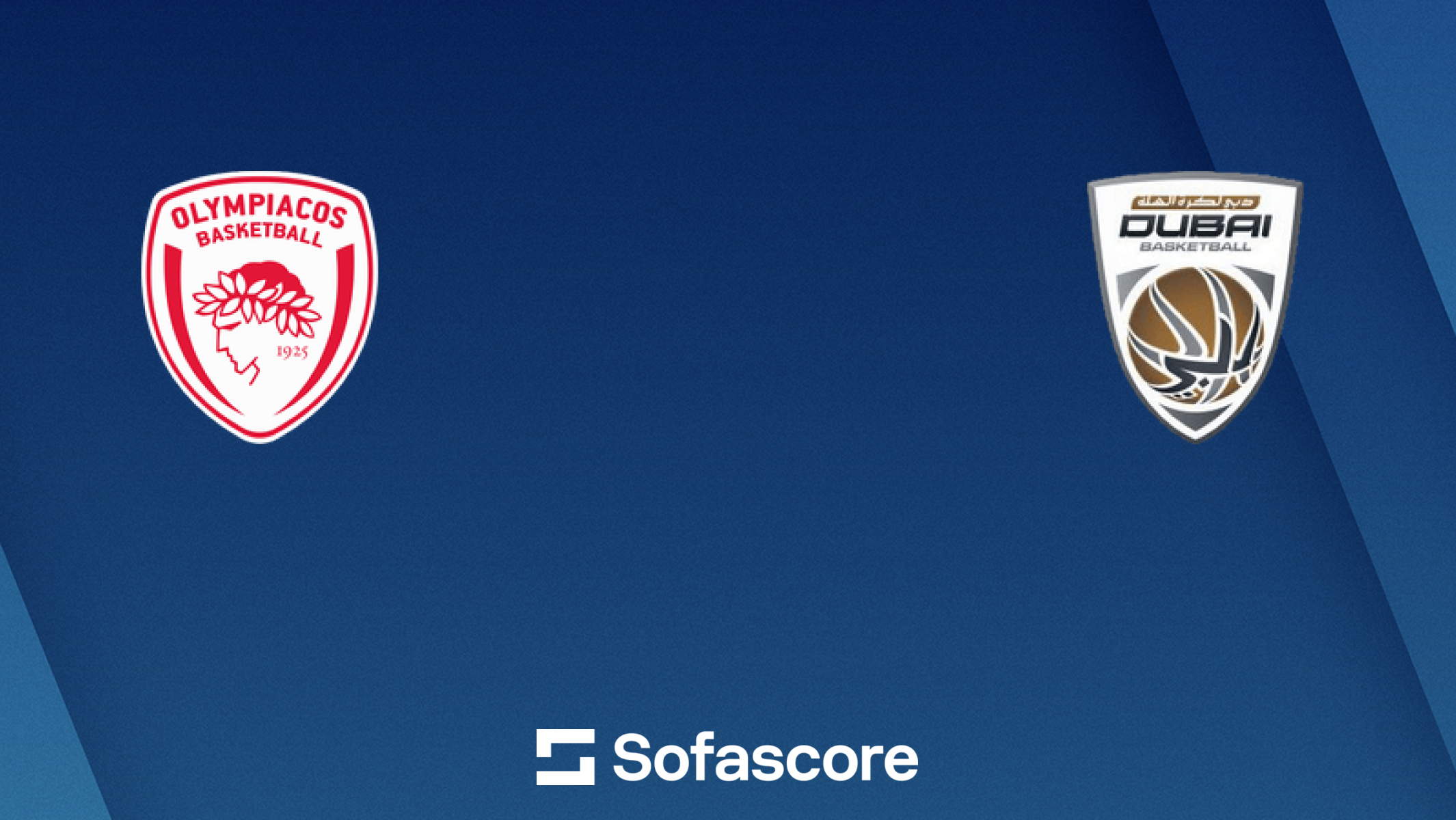 Olympiacos BC BC Dubai live score, video stream and H2H results - Sofascore