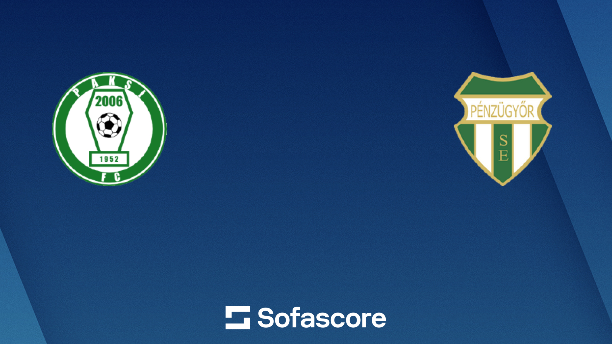 Paksi FC II vs Pénzügyőr SE live score, H2H and lineups | Sofascore