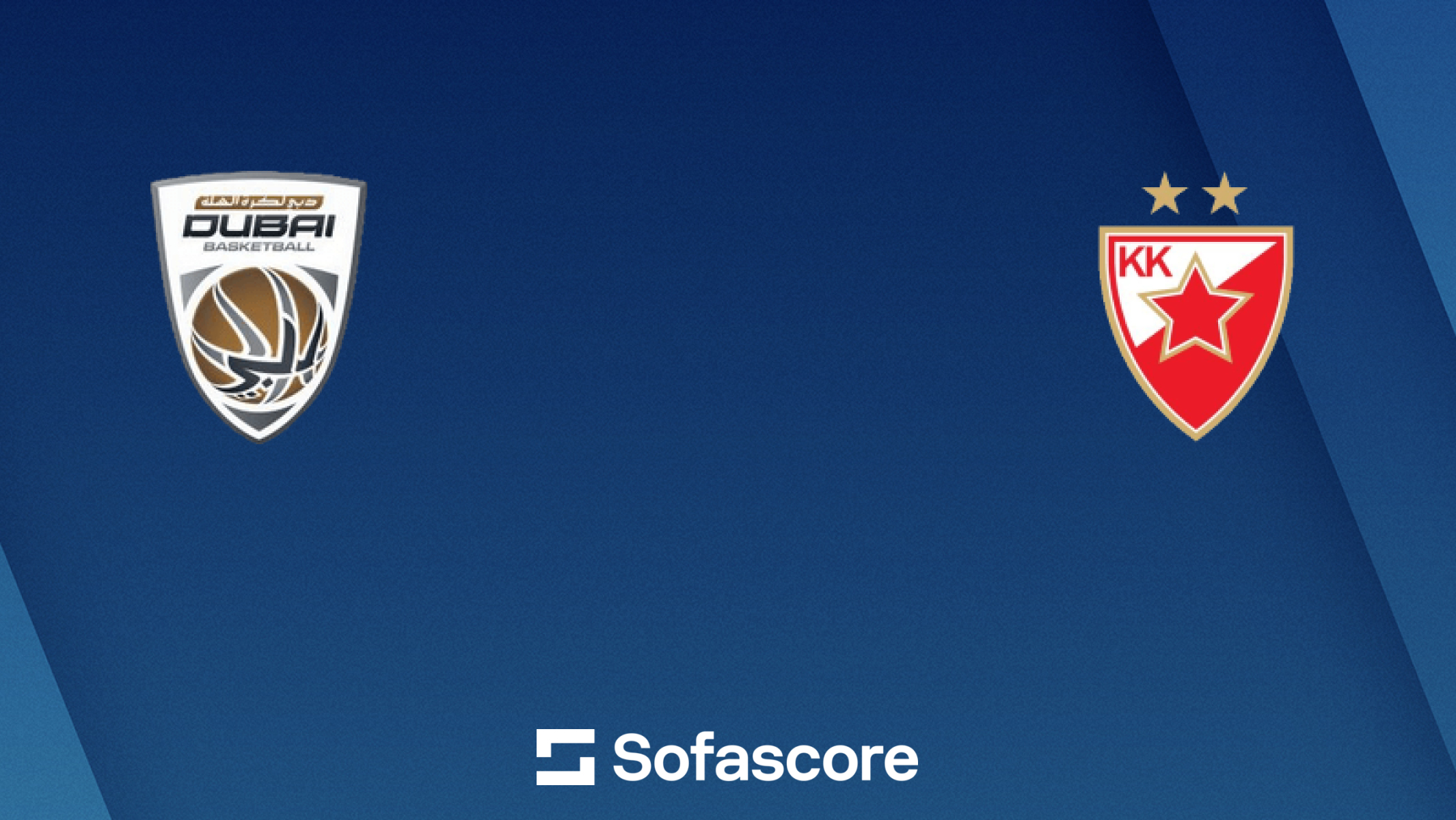 BC Dubai KK Crvena zvezda live score, video stream and H2H results - Sofascore