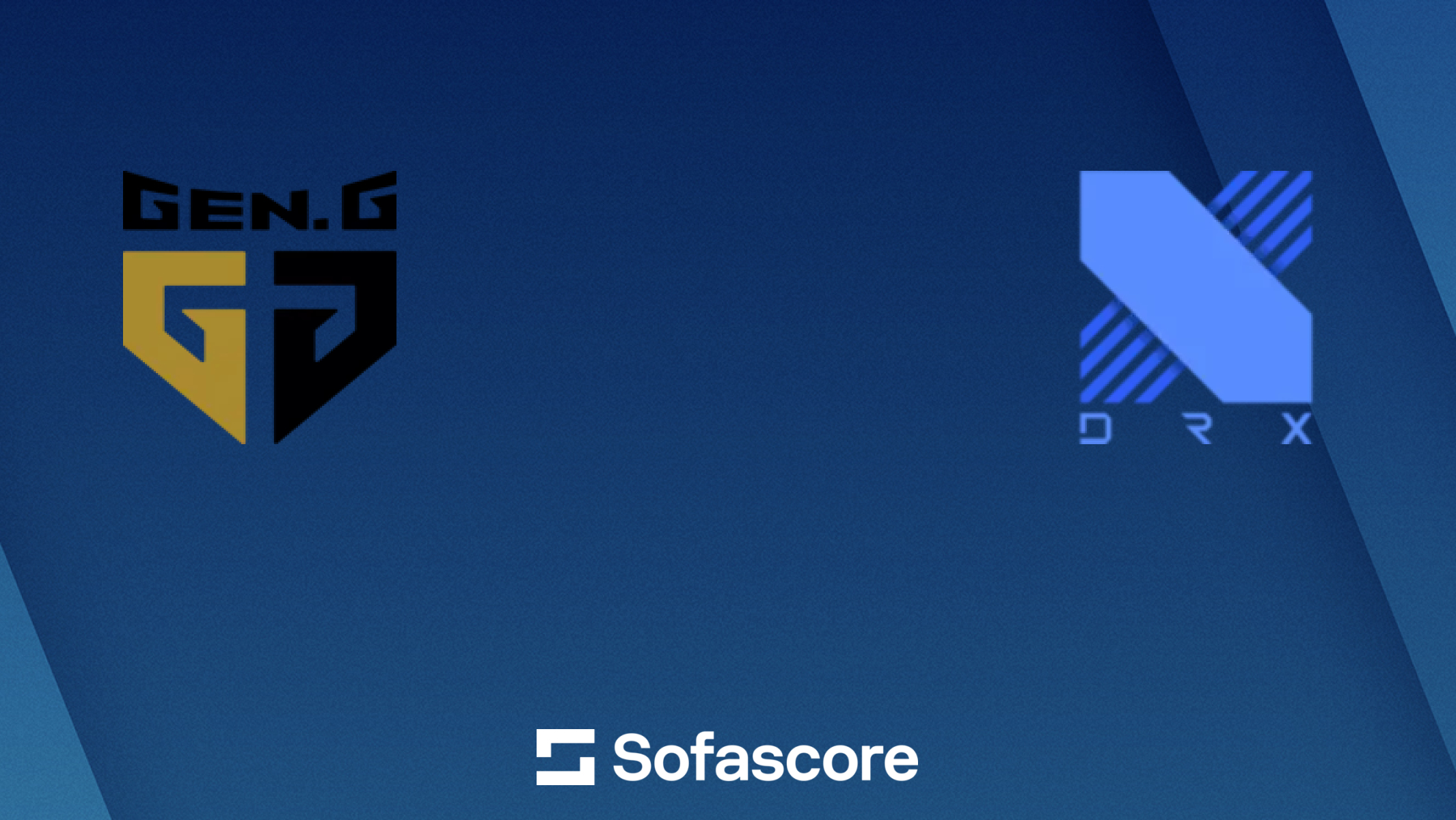 Gen.G Global Academy – DRX Challengers - Live score | Sofascore
