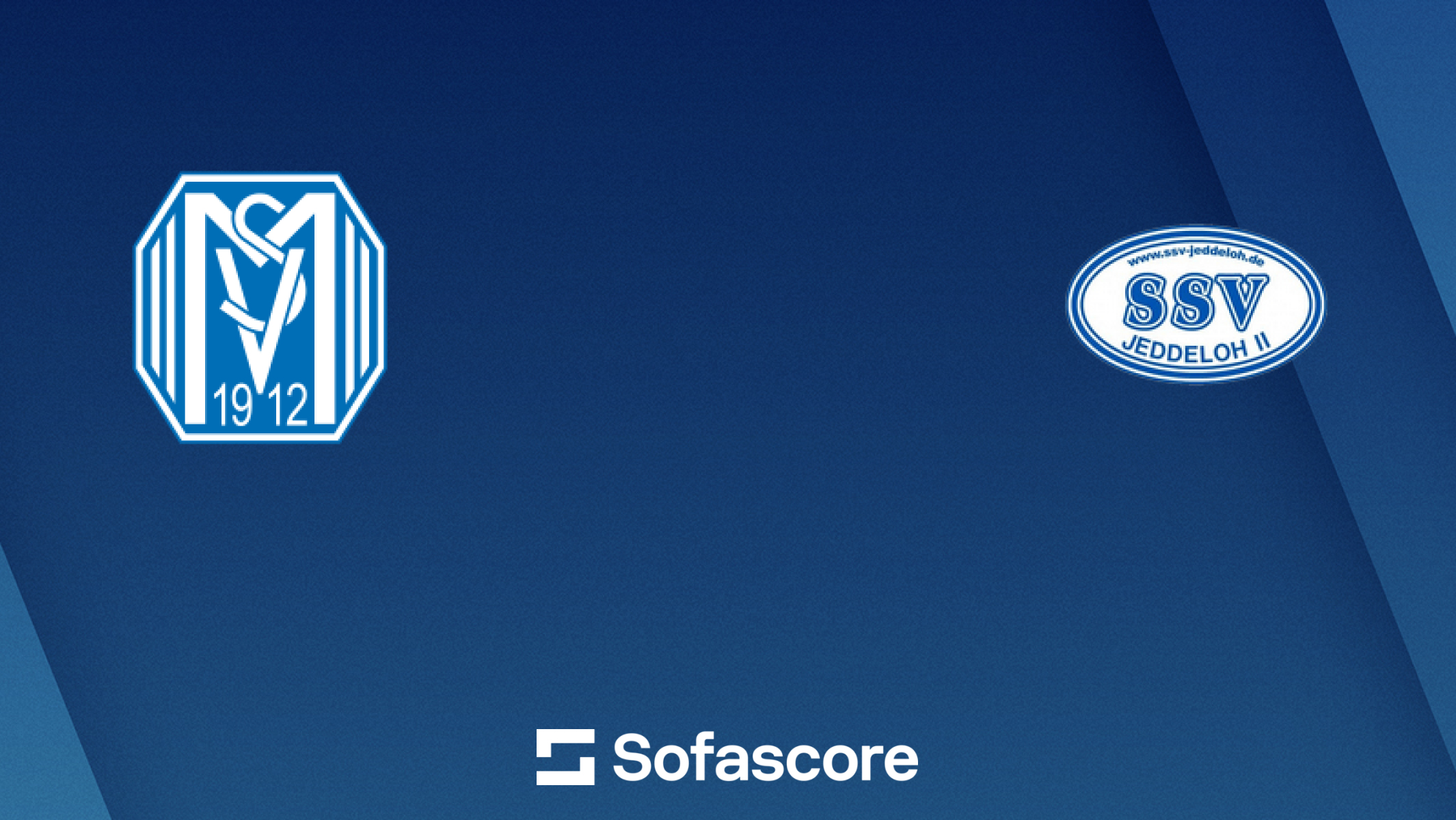 SV Meppen II vs SSV Jeddeloh live score, H2H and lineups | Sofascore