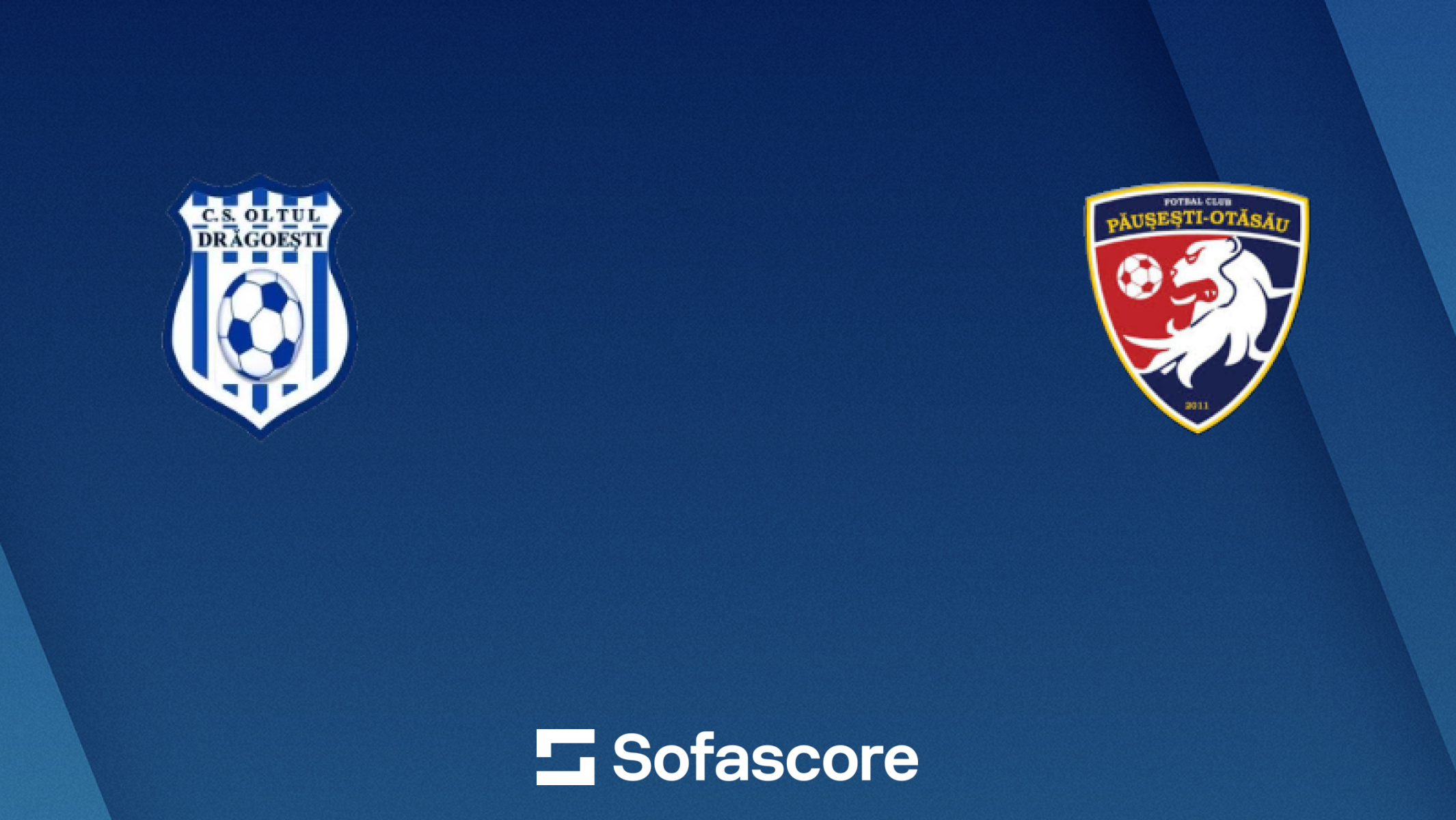 CS Oltul Drăgoești vs ASFC Păușești Otăsău live score, H2H and lineups ...
