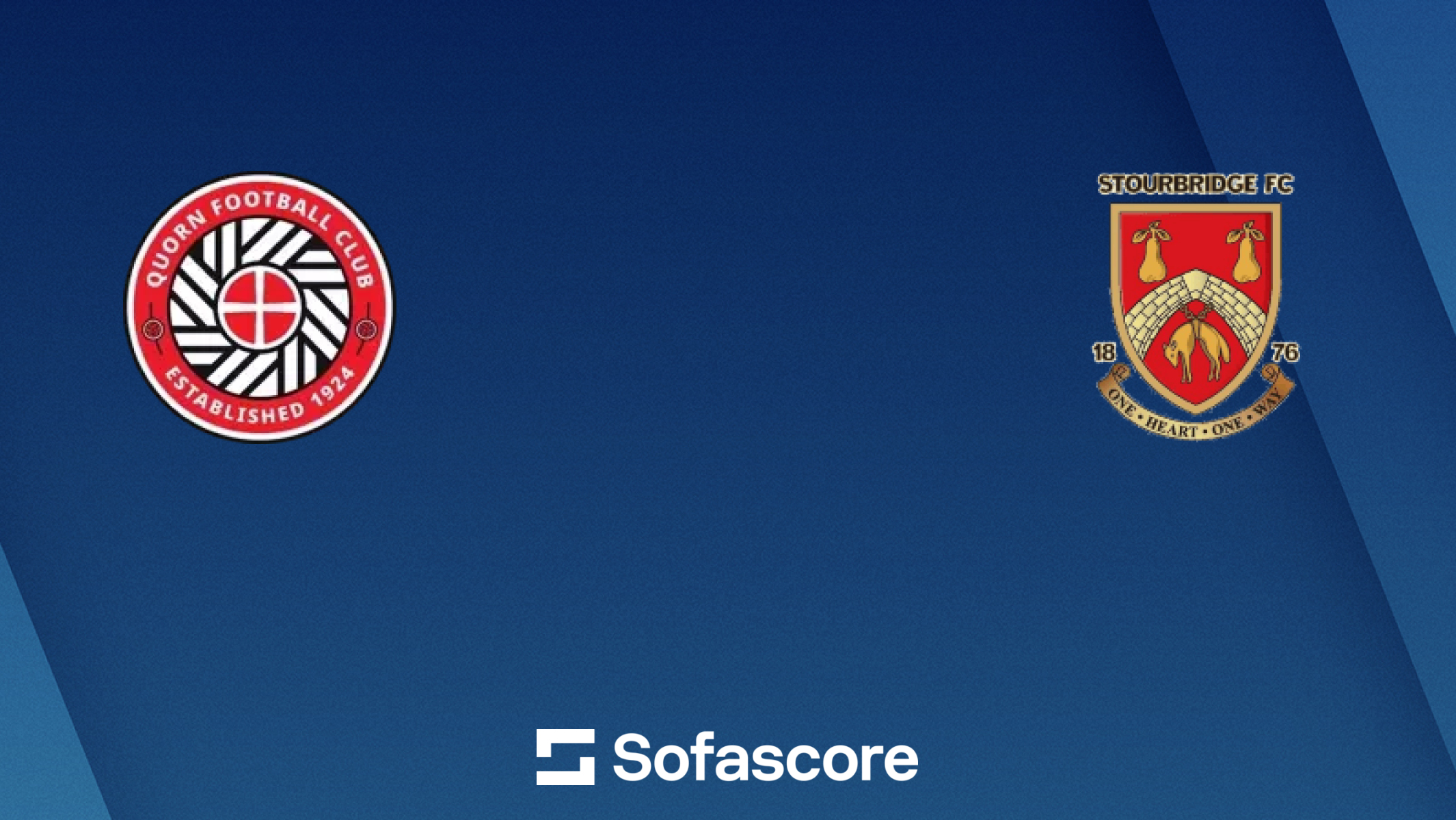 Quorn FC vs Stourbridge live score, H2H and lineups | Sofascore