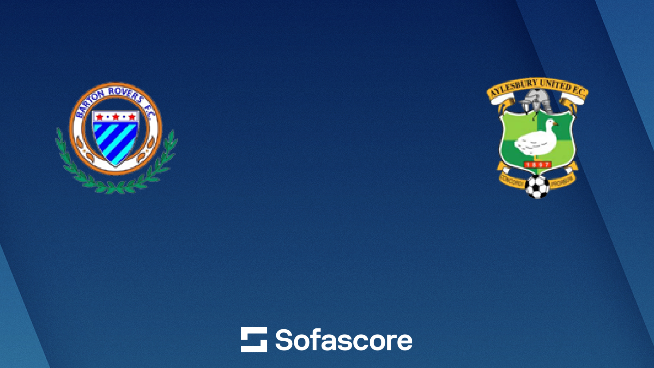 Barton Rovers vs Aylesbury United live score, H2H and lineups | Sofascore