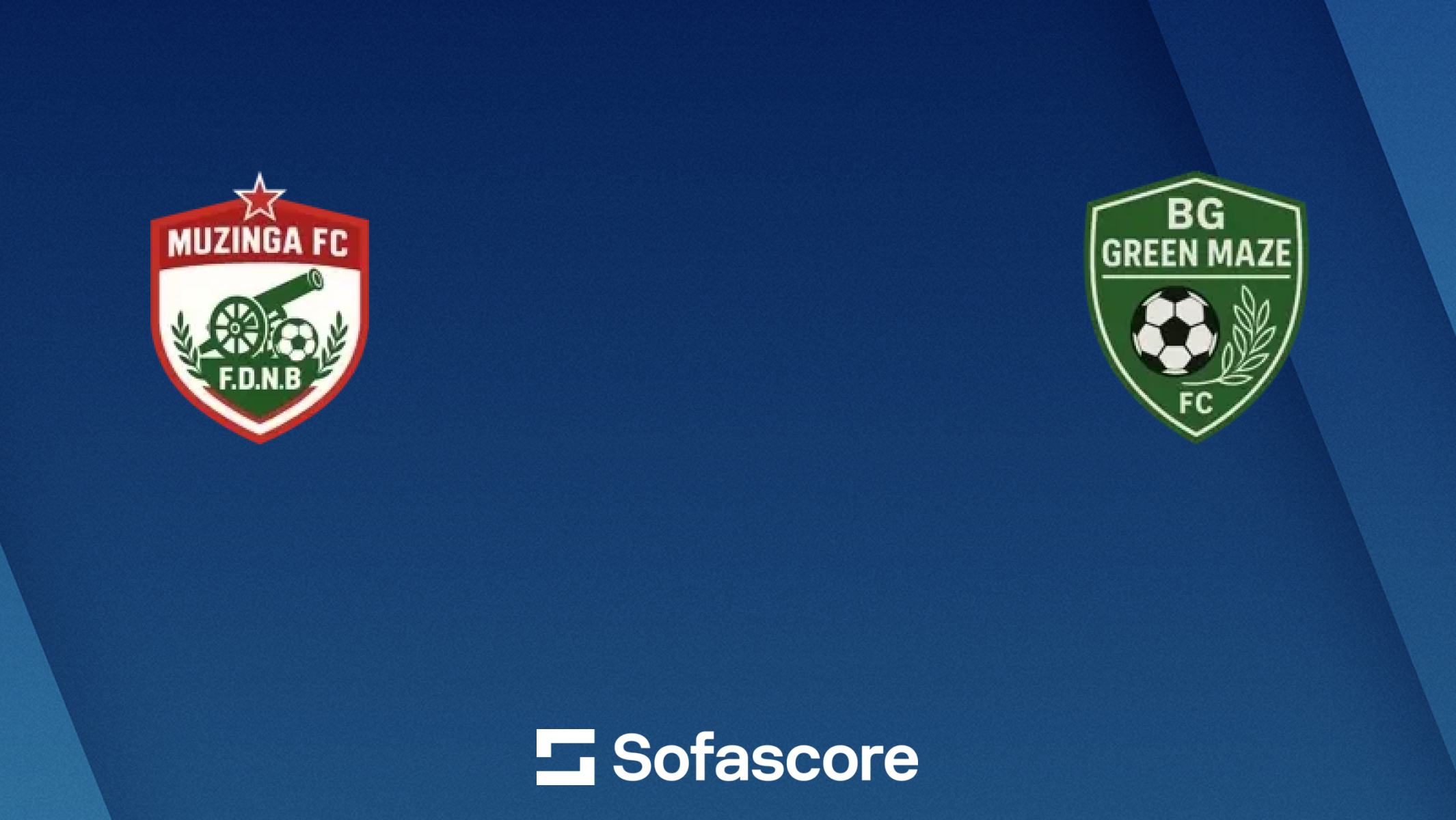 Muzinga FC vs BG Green Maze FC live score, H2H and lineups | Sofascore