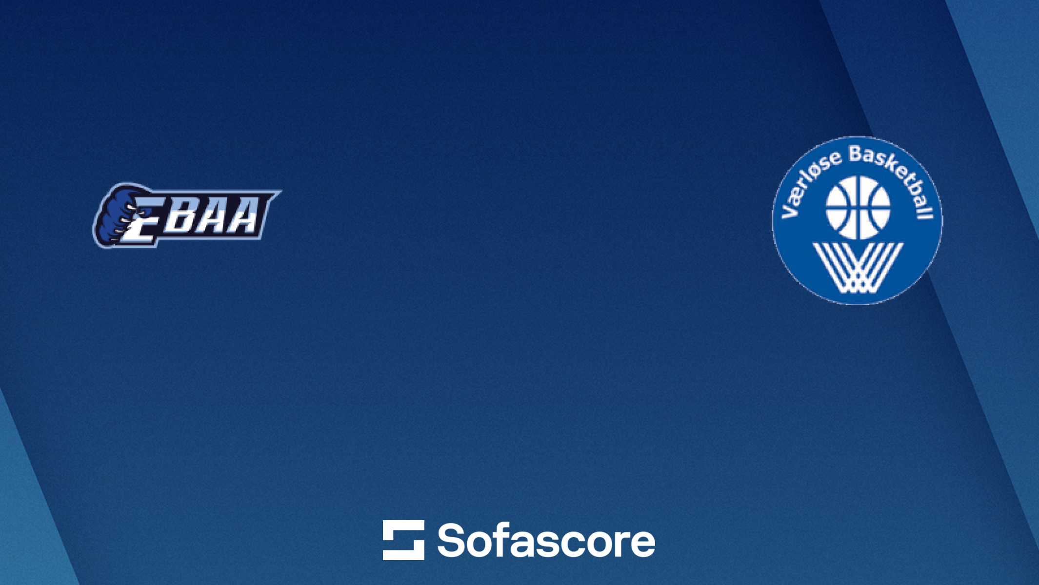 EBAA-Basketball Værløse BBK live score, video stream and H2H results ...