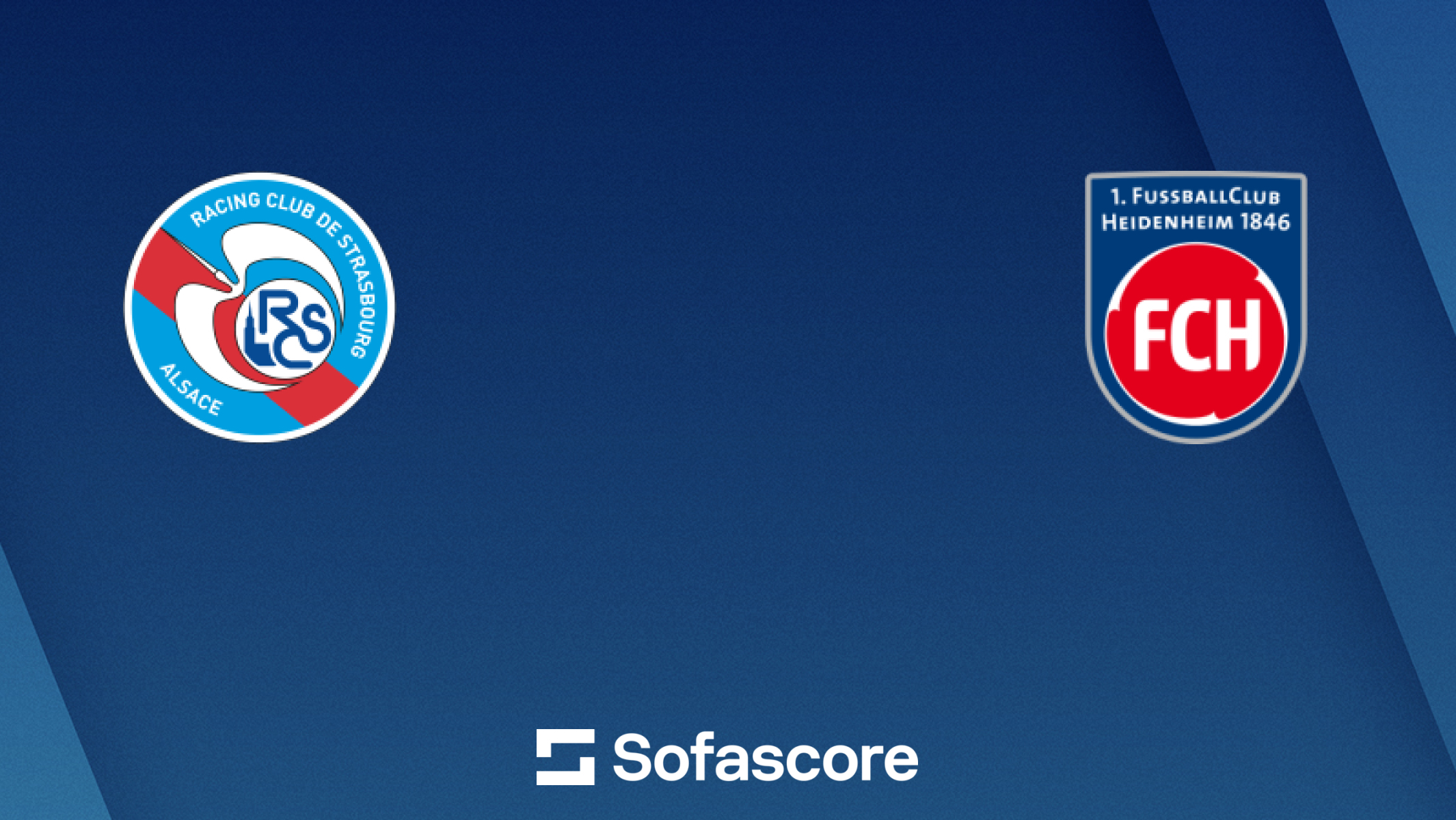 RC Strasbourg vs 1. FC Heidenheim live score, H2H and lineups | Sofascore