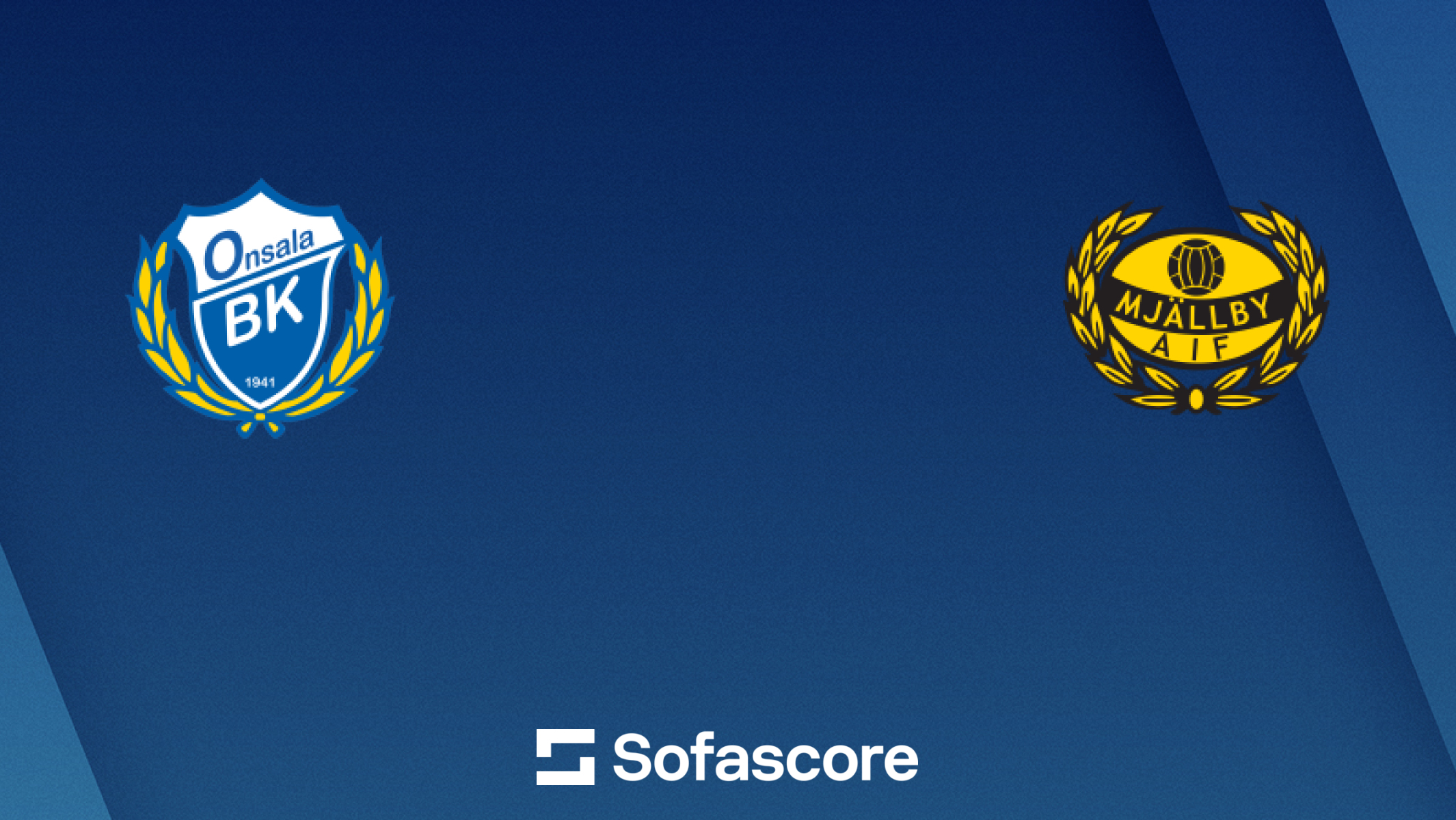 Onsala BK - Mjällby AIF live resultat, H2H och uppställningar | Sofascore