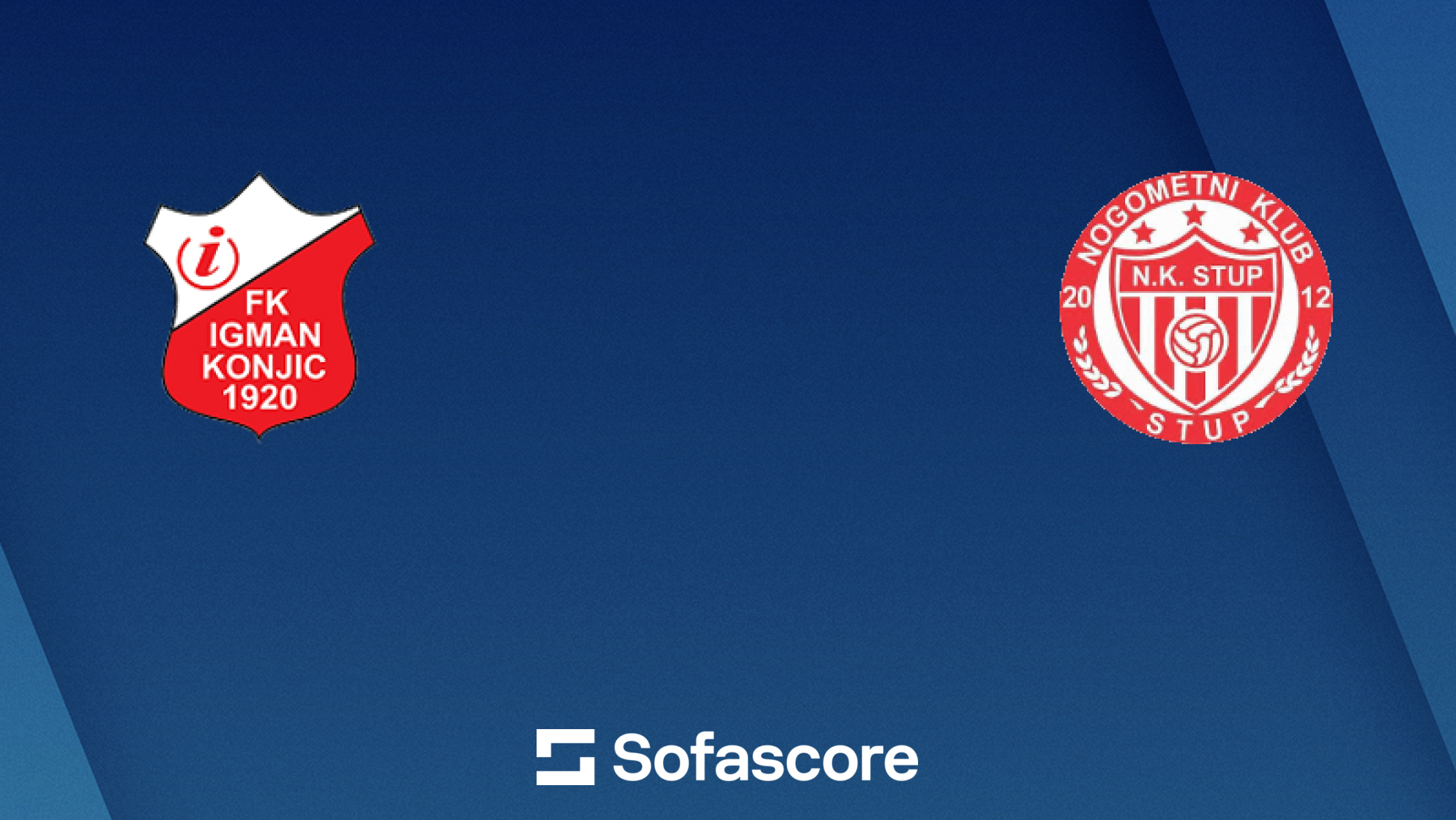 Igman Konjic vs NK Stup live score, H2H and lineups | Sofascore