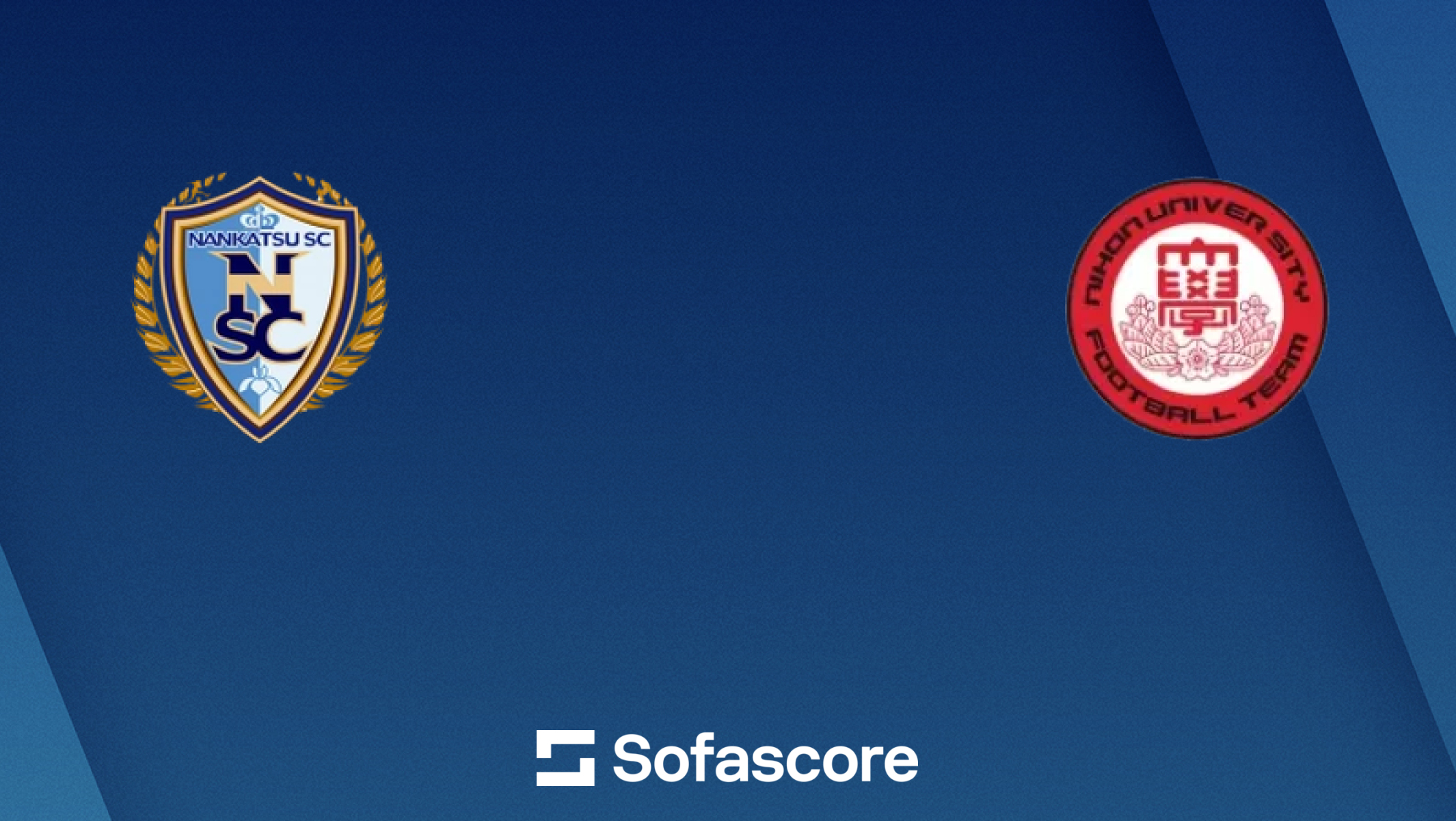 Nankatsu SC vs Nihon University live score, H2H and lineups | Sofascore