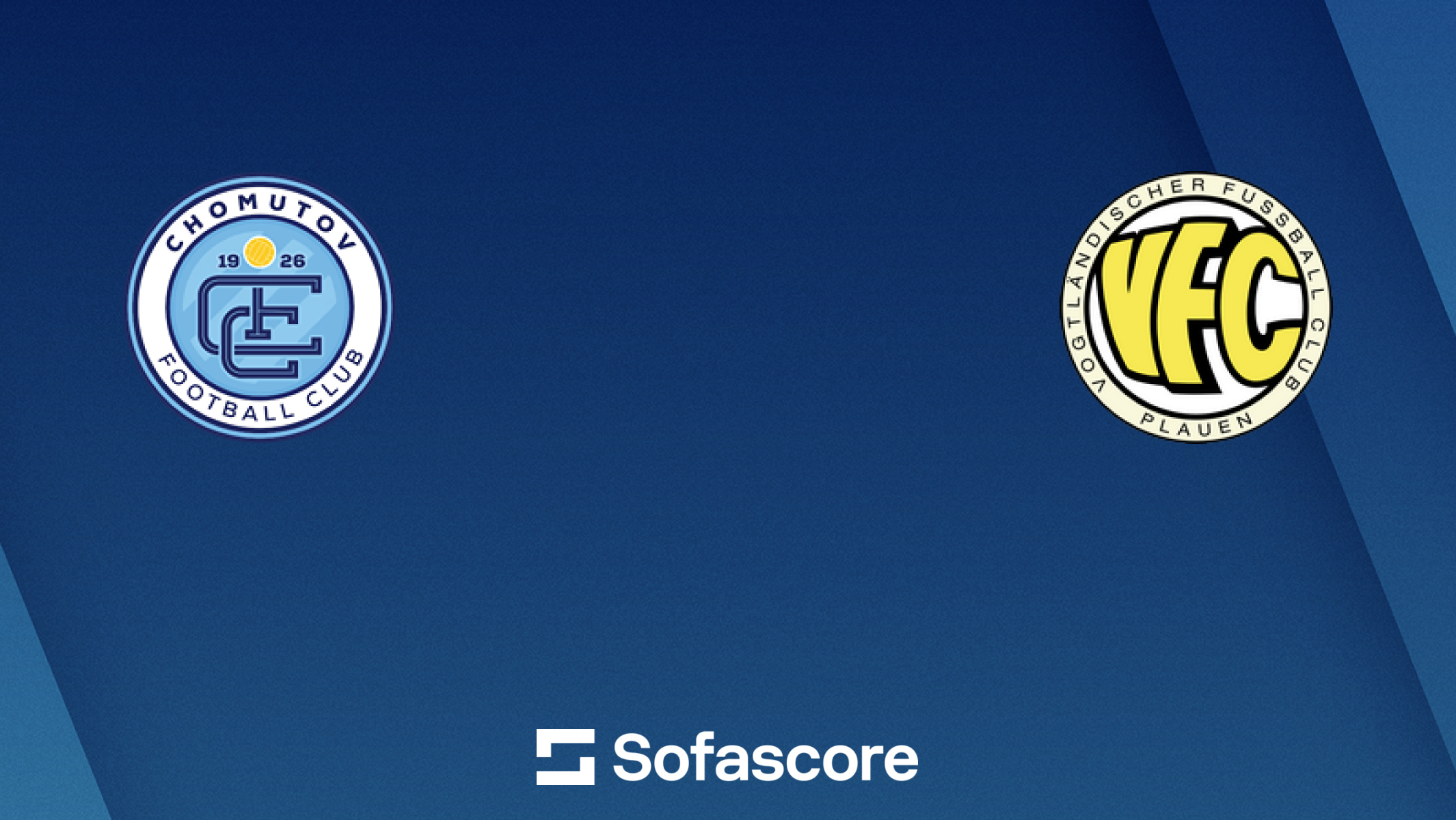 FC Chomutov vs VFC Plauen live score, H2H and lineups | Sofascore