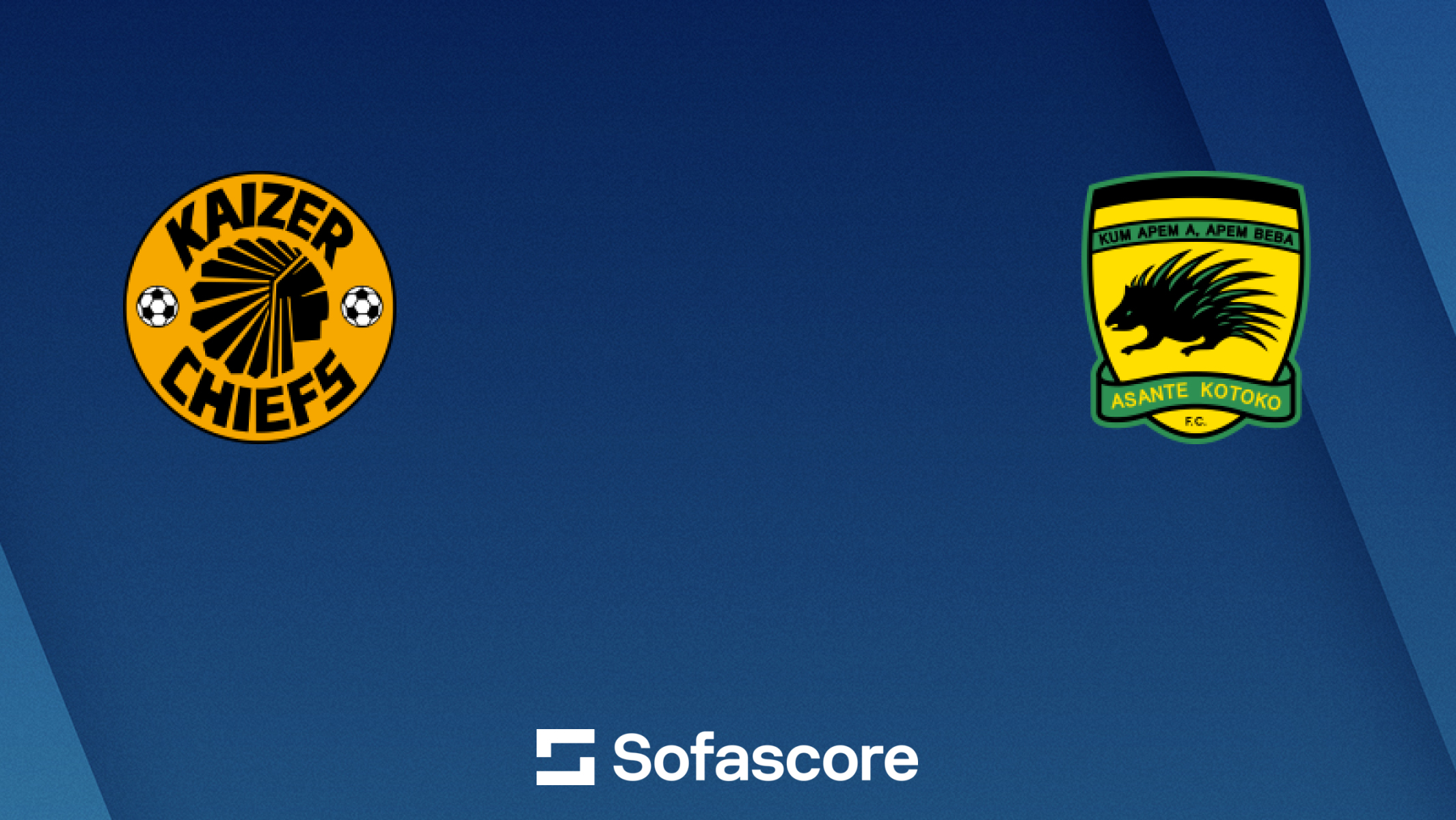 Kaizer Chiefs vs Asante Kotoko SC live score, H2H and lineups | Sofascore