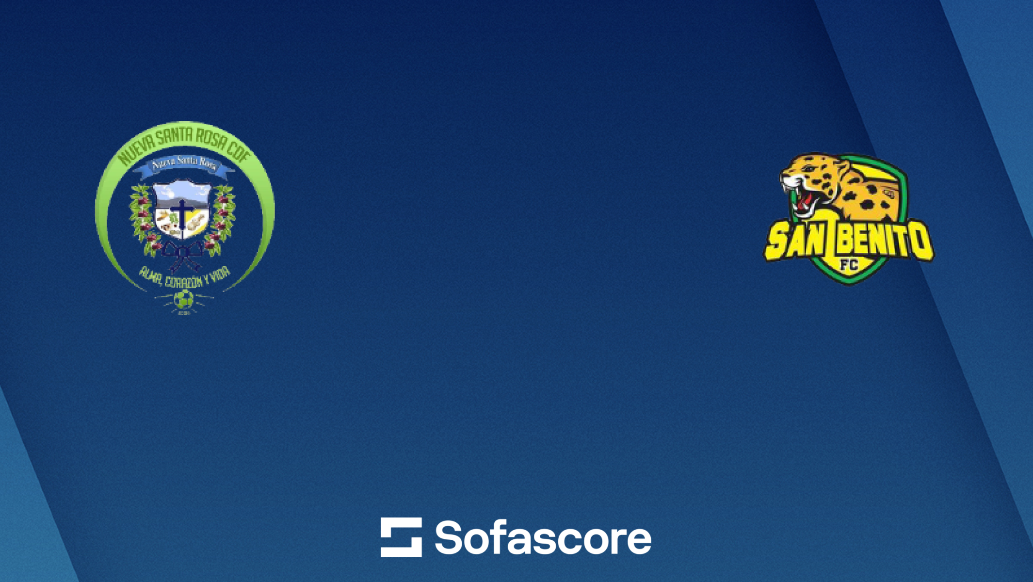 Nueva Santa Rosa Cdf - San Benito FC live uitslagen, H2H en opstellingen | Sofascore