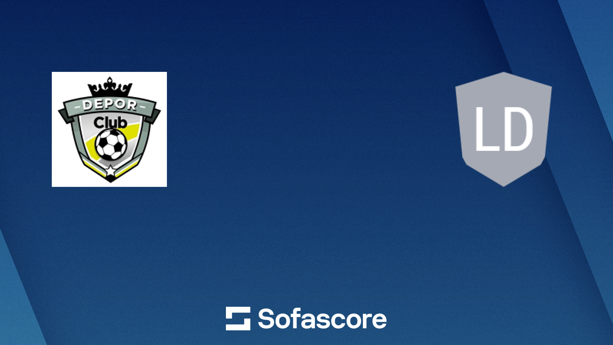 Depor Club vs Los de Belaunde FC live score, H2H and lineups | Sofascore