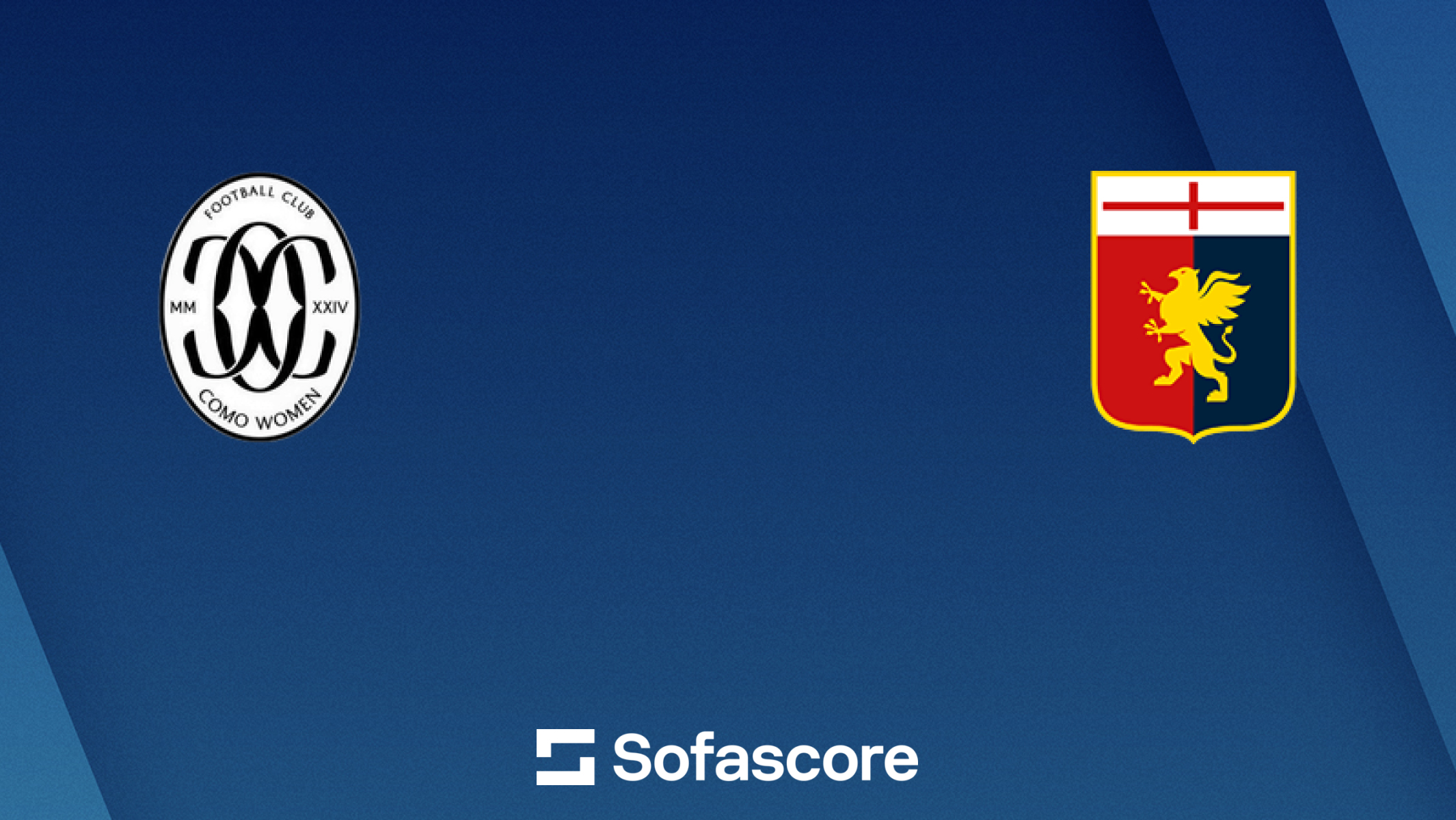 FC Como vs Genoa live score, H2H and lineups | Sofascore
