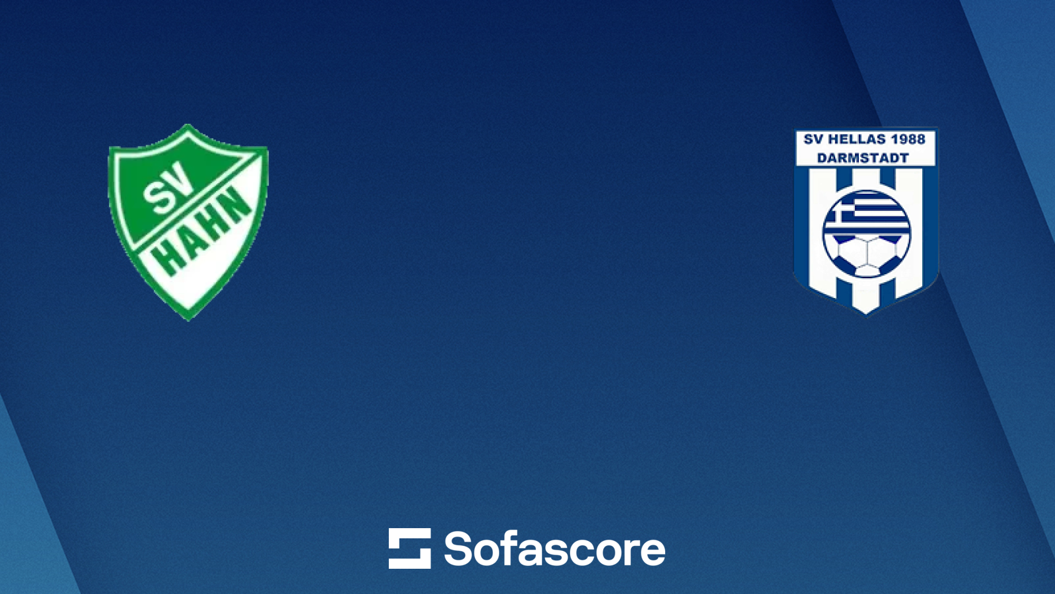SV Hahn vs Hellas Darmstadt live score, H2H and lineups | Sofascore