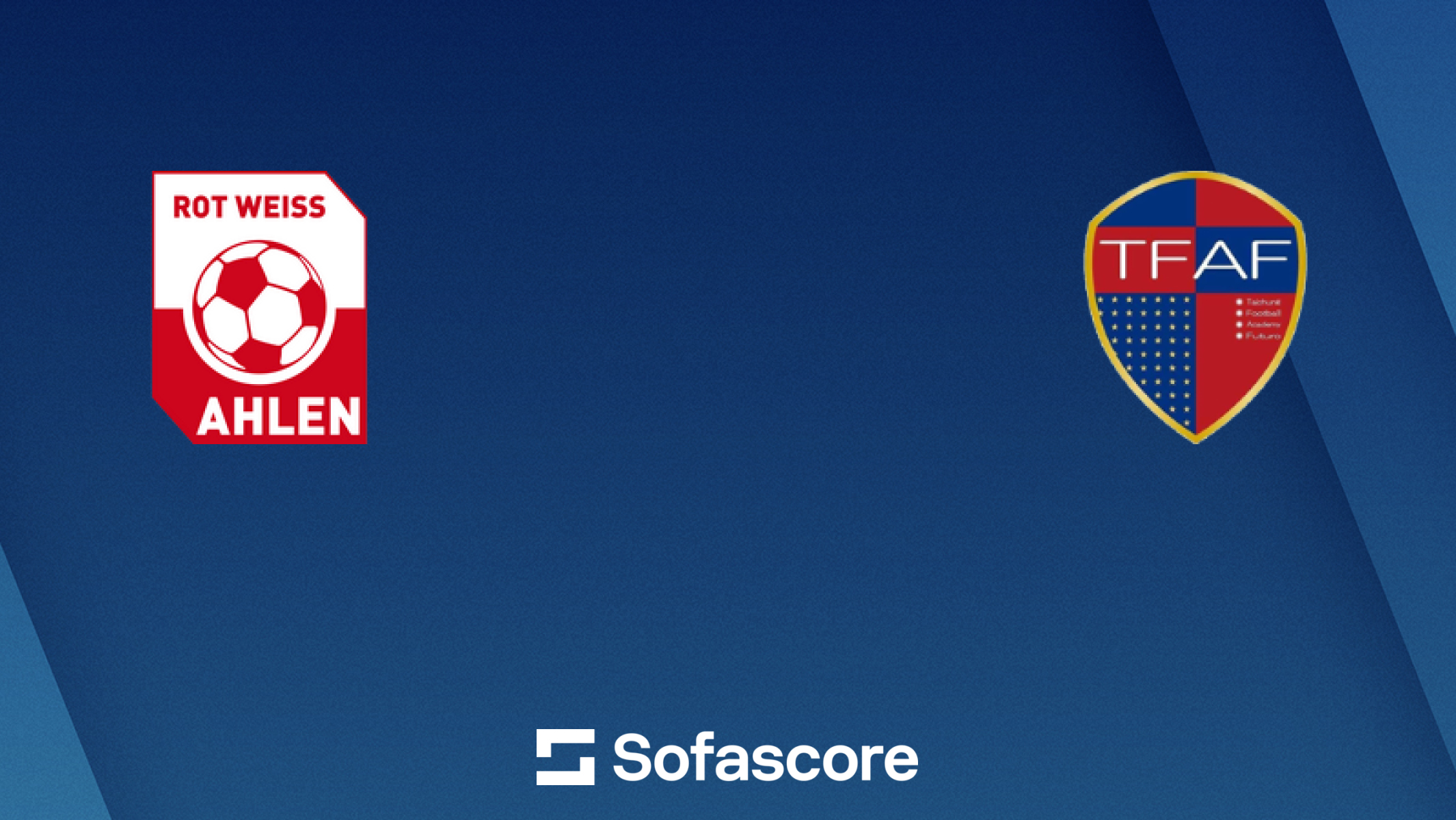 Rot Weiss Ahlen vs Taichung Futuro FC live score, H2H and lineups ...