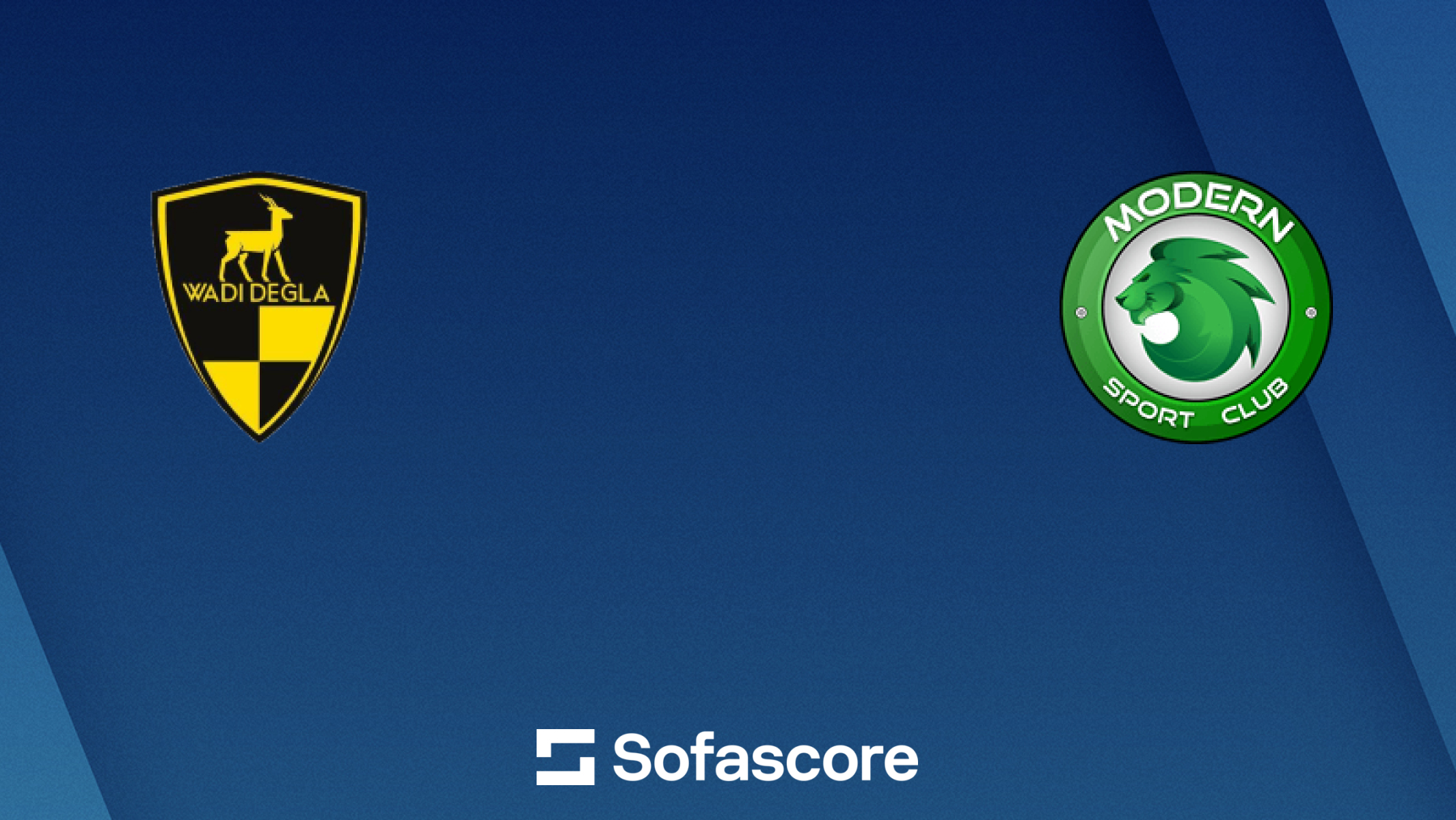 Wadi Degla vs Modern Sport FC live score, H2H and lineups | Sofascore