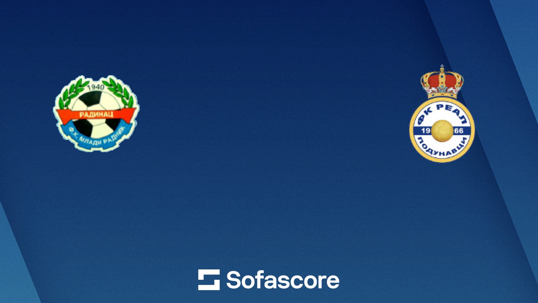 FK Mladi Radnik 1940 Radinac vs FK Real Podunavci live score, H2H and ...