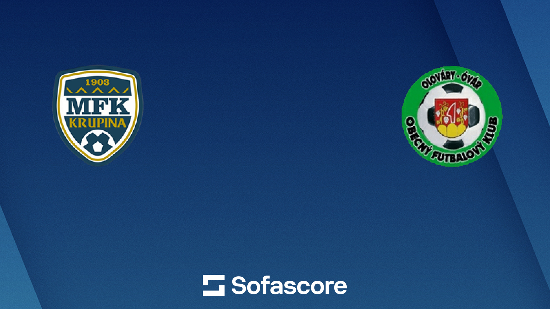 MFK Strojár Krupina vs OFK Olováry live score, H2H and lineups | Sofascore