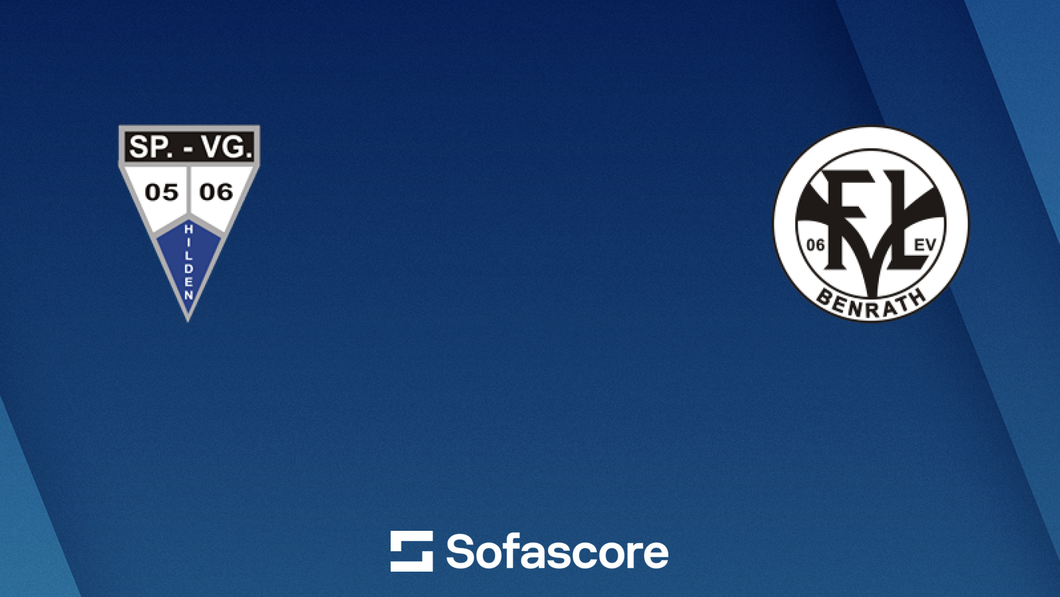 SV Hilden 05/06 vs VfL Benrath live score, H2H and lineups | Sofascore
