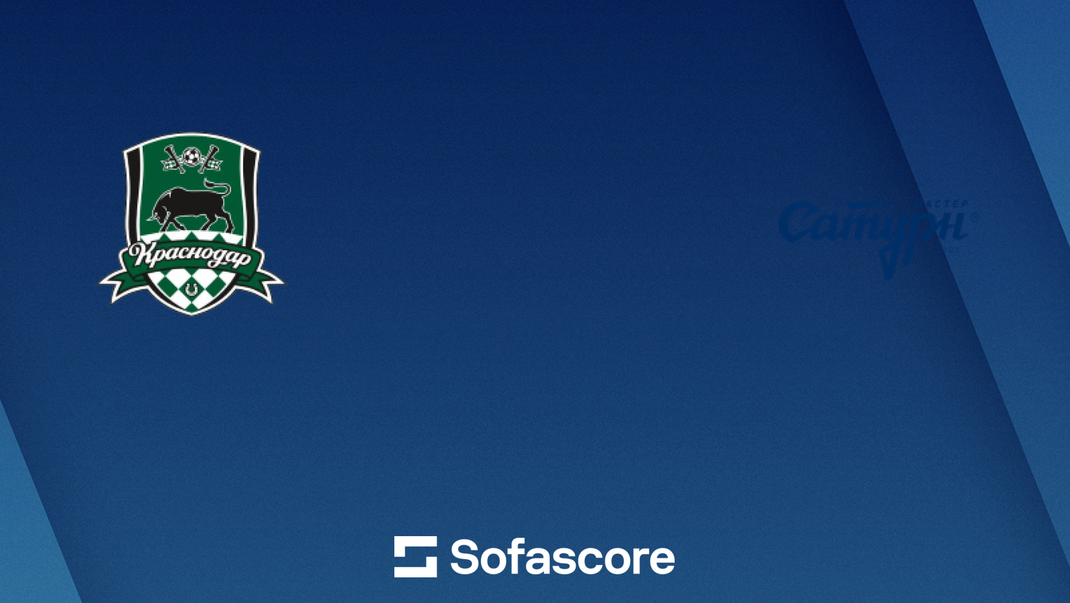 Krasnodar Youth vs Master-Saturn Moscow Oblast Youth live score, H2H ...