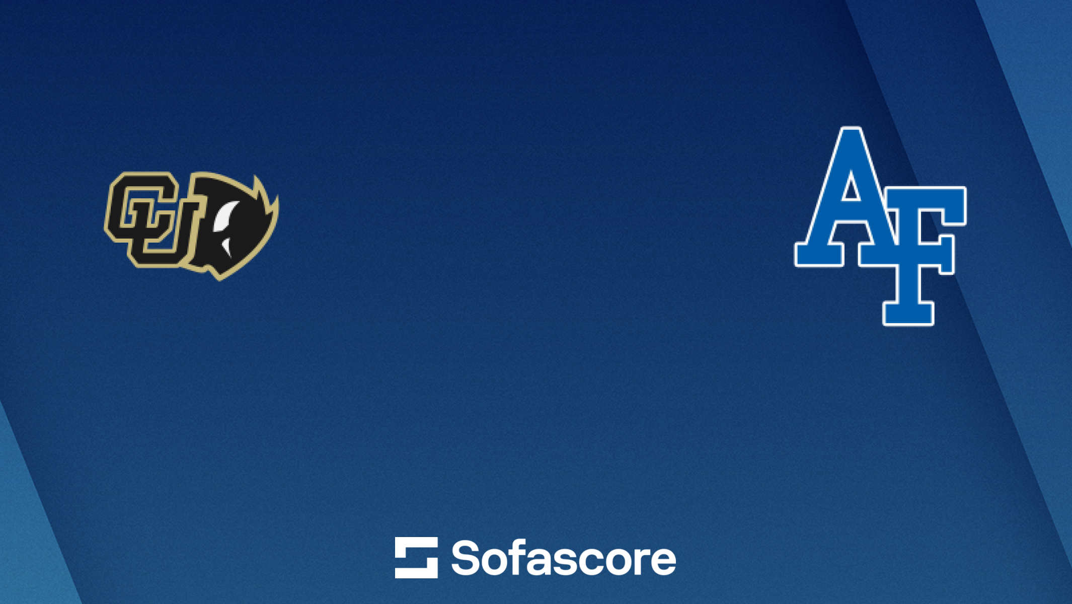 Colorado Buffaloes vs Air Force Falcons live score, H2H and lineups ...