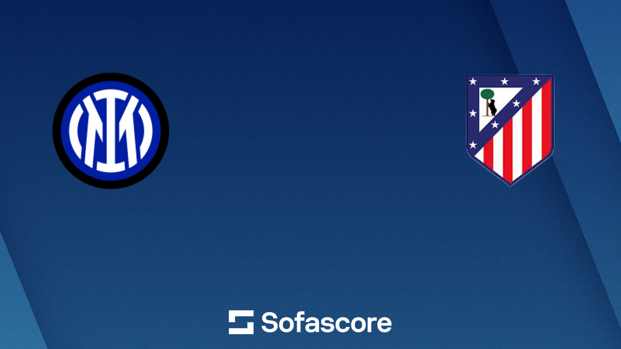 Inter vs Club Atlético de Madrid live score, H2H and lineups | Sofascore