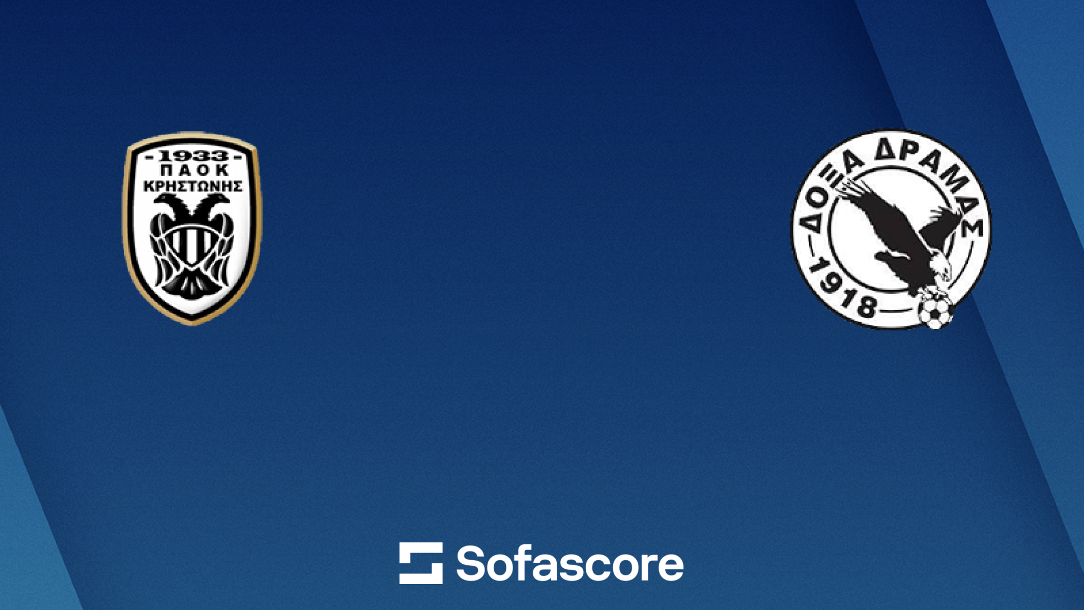 PAOK Kristonis vs GS Doxa Dramas live score, H2H and lineups | Sofascore