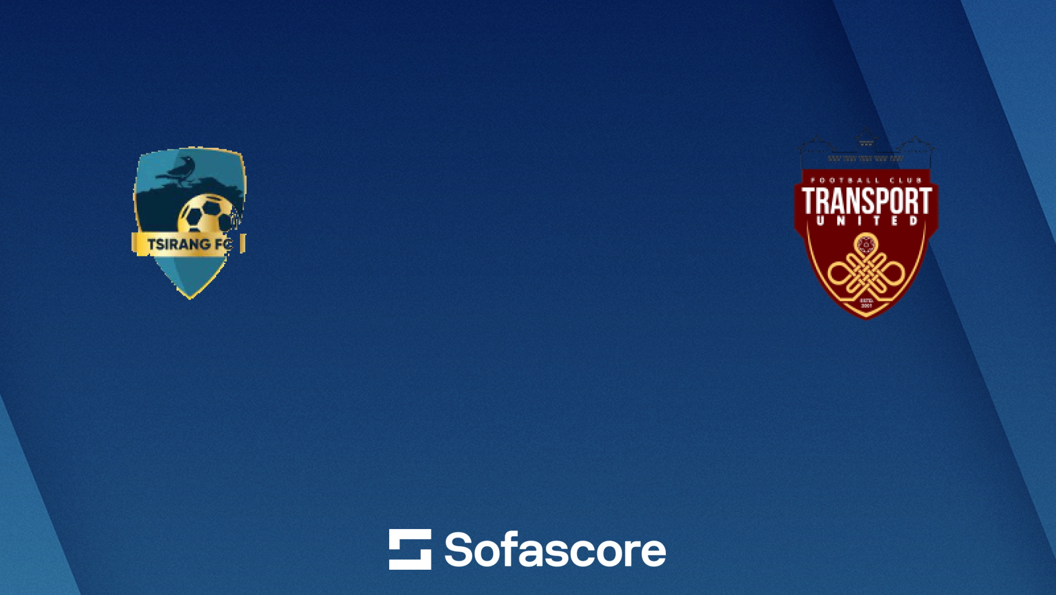 Tsirang FC vs Transport United live score, H2H and lineups | Sofascore