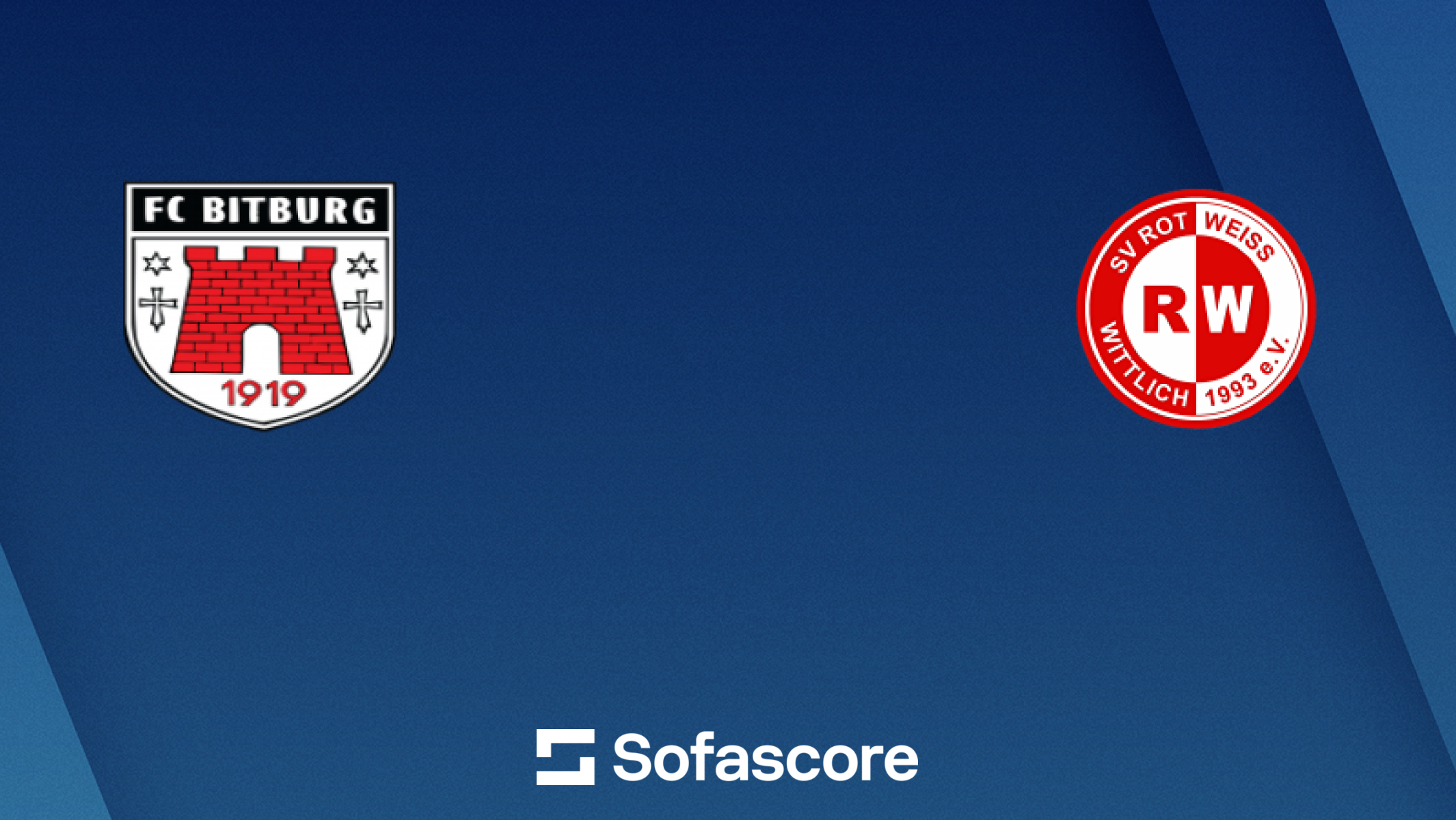 FC Bitburg 1919 vs SV Rot-Weiss Wittlich live score, H2H and lineups ...