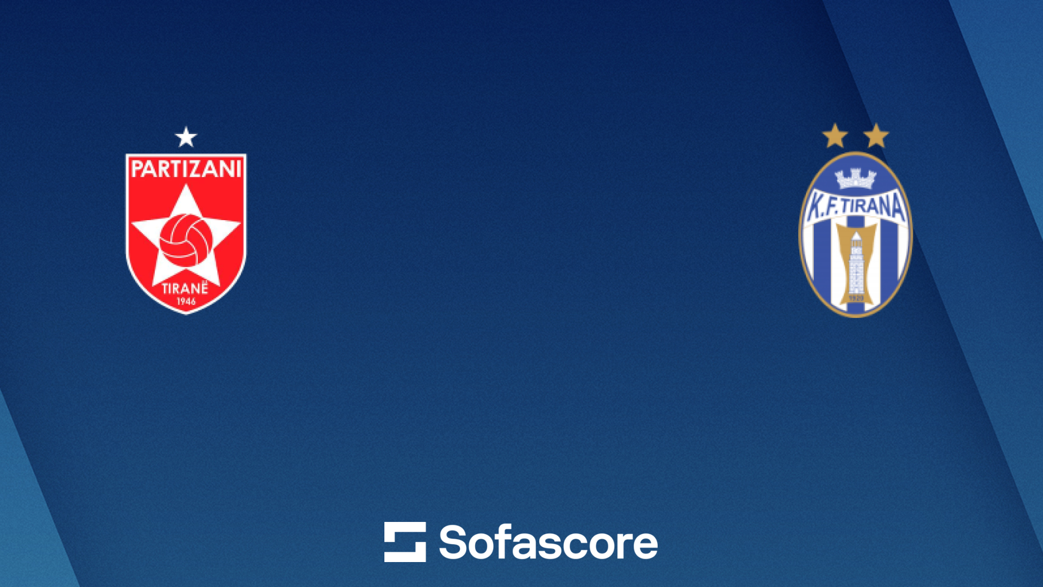FK Partizani vs KF Tirana live score, H2H and lineups | Sofascore