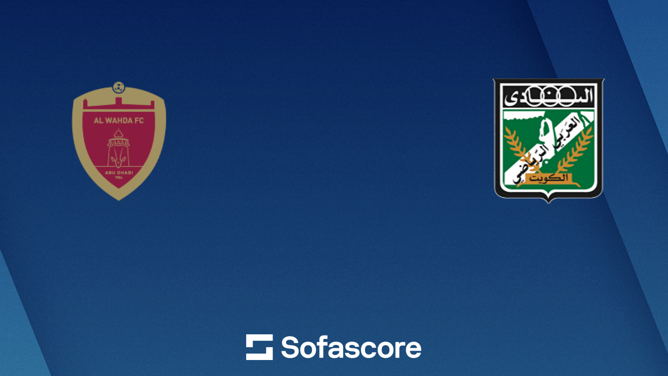 Al-Wahda FC vs Al Arabi SC Kuwait live score, H2H and lineups | Sofascore