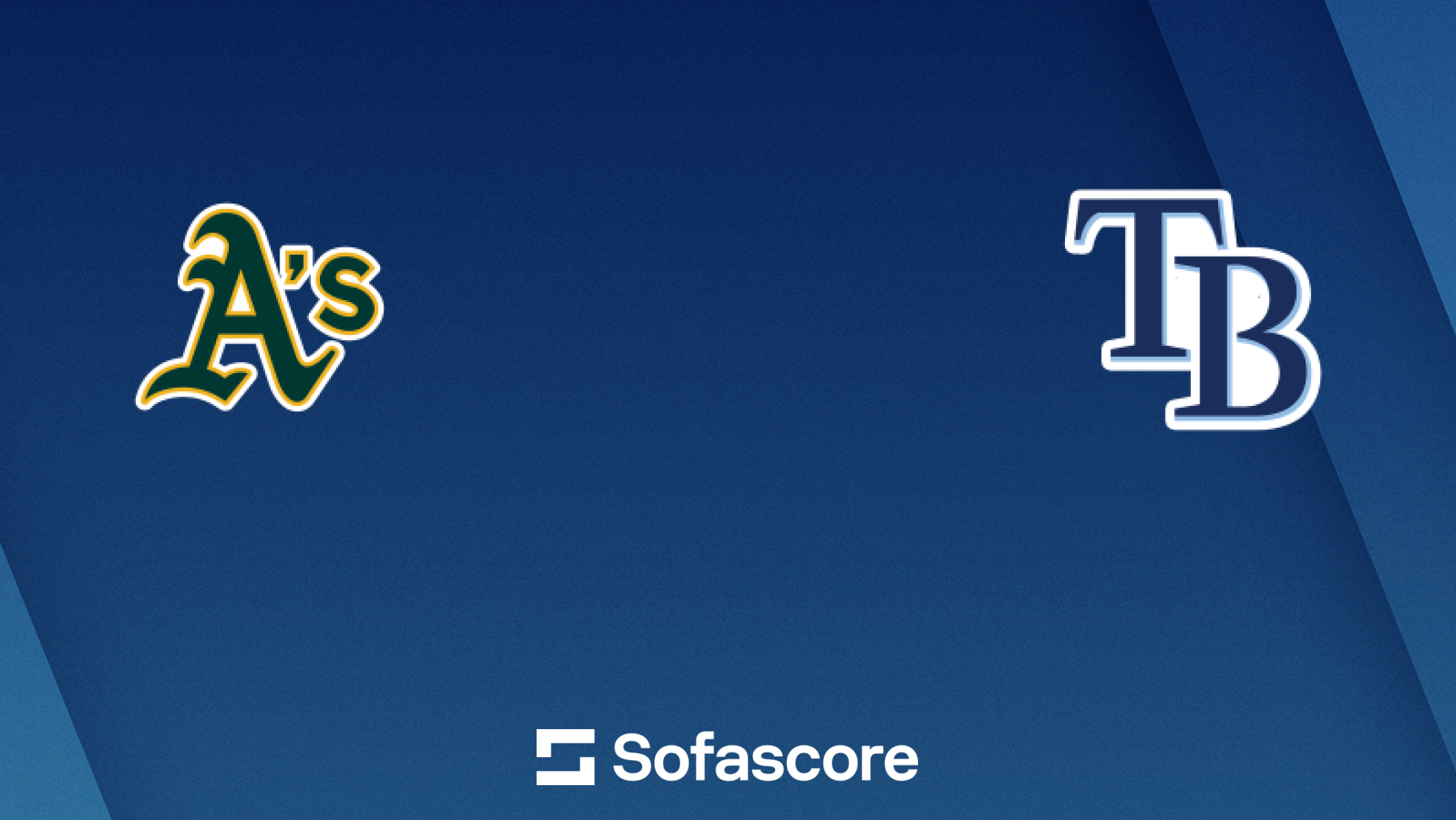 Athletics vs Rays live score & predictions | Sofascore