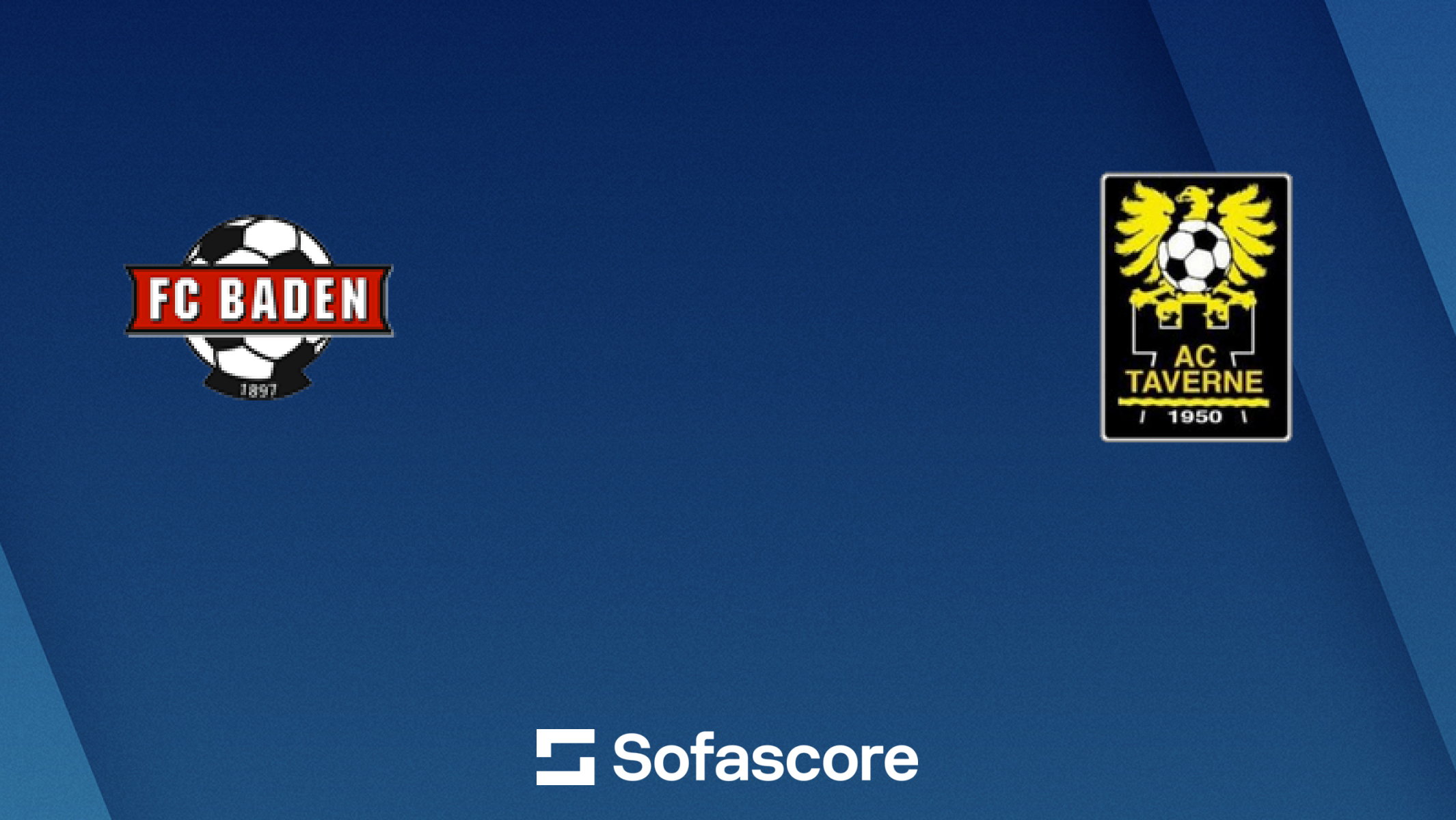 FC Baden 1897 vs AC Taverne live score, H2H and lineups | Sofascore