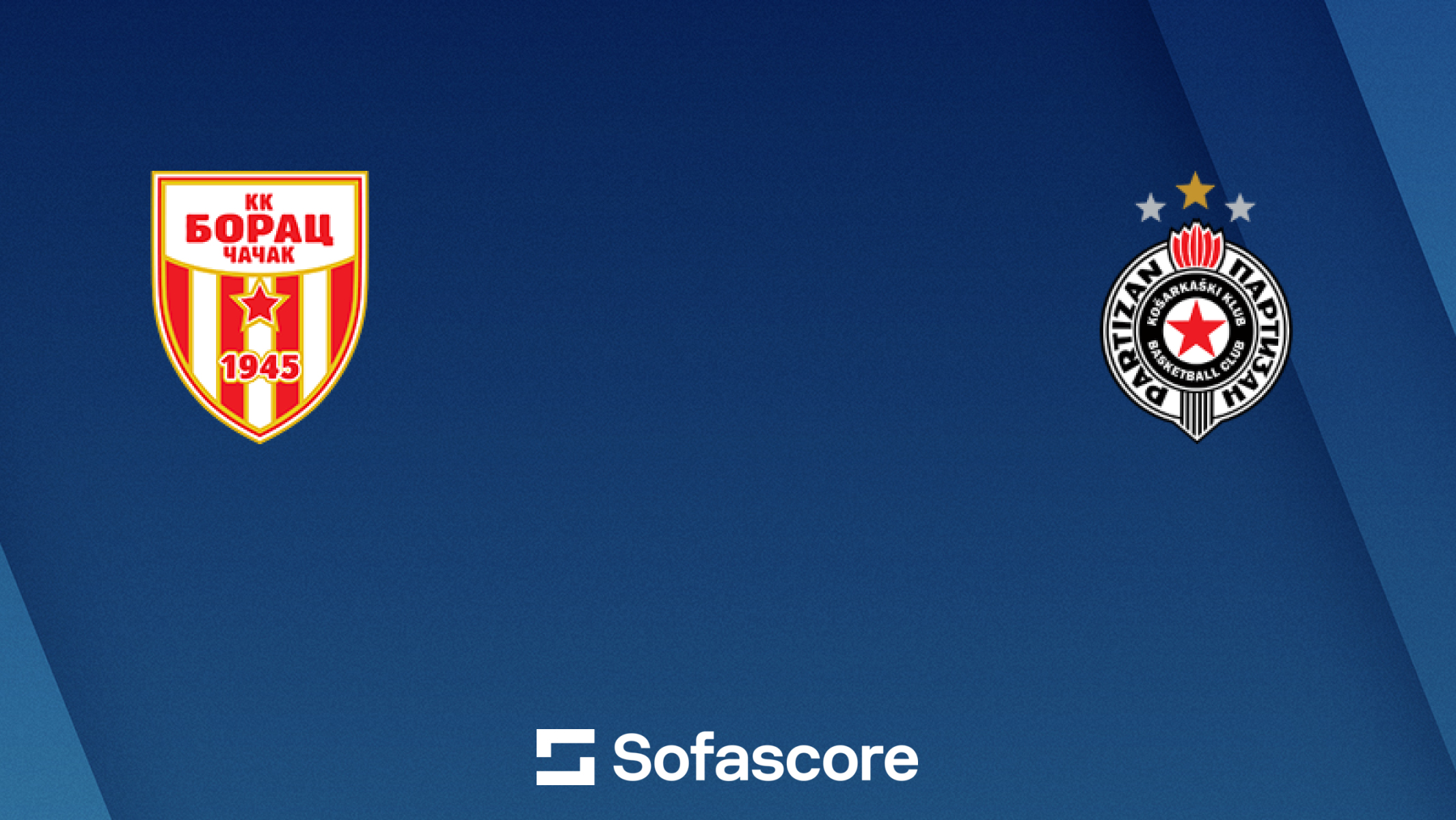 Borac Mozzart - Partizan Mozzart rezultati & prognoze | Sofascore