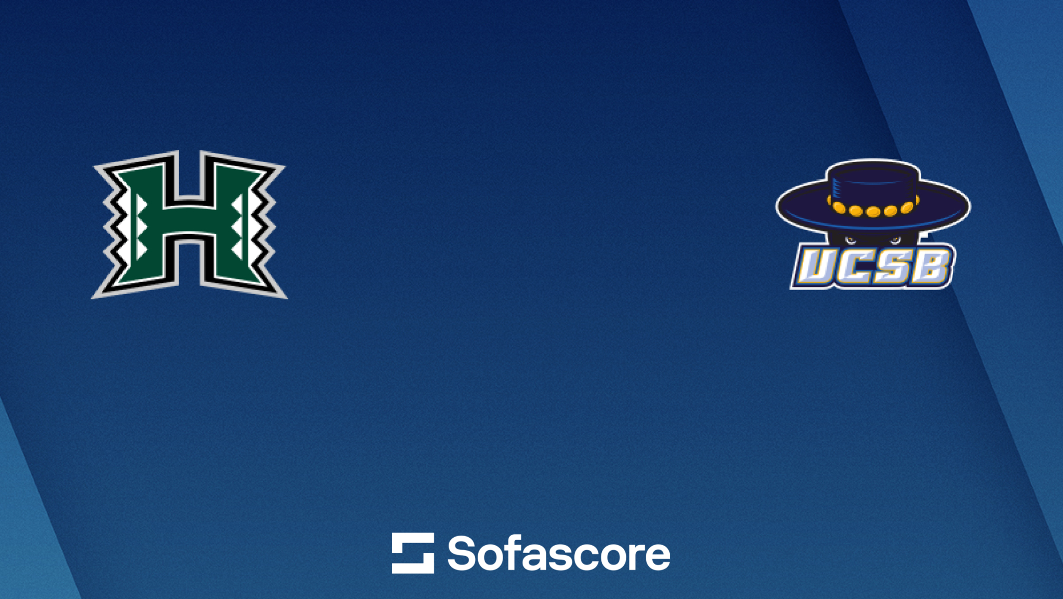 Hawaii Rainbow Warriors UC Santa Barbara Gauchos live score and H2H ...