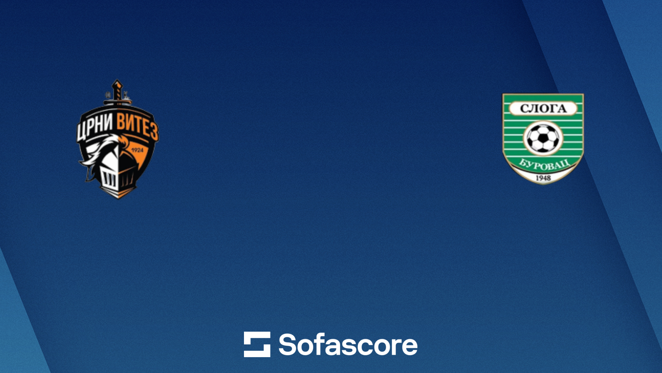 FK Crni Vitez Kalište vs FK Sloga Burovac live score, H2H and lineups | Sofascore