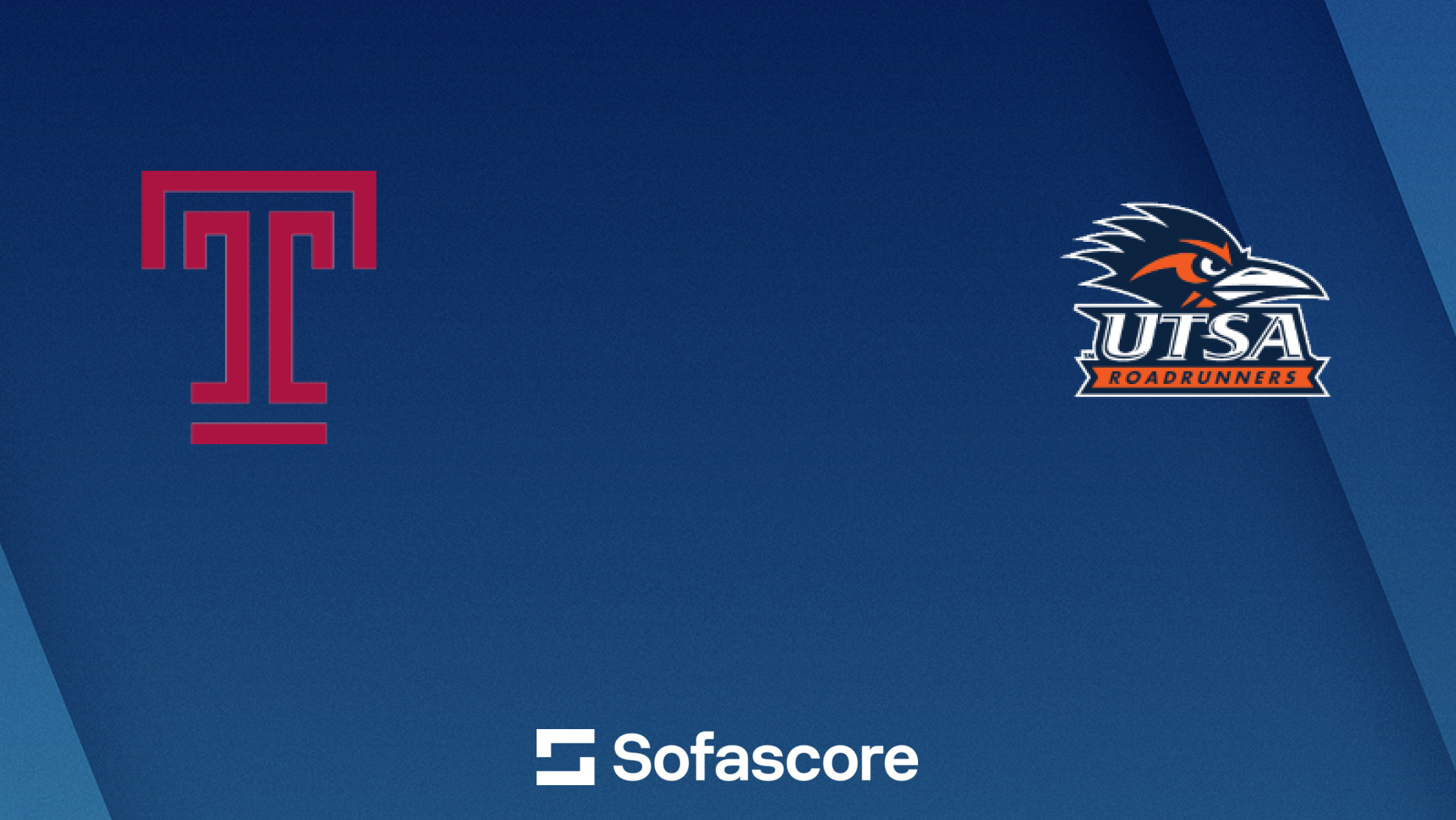 Temple vs UTSA live score & H2H | Sofascore