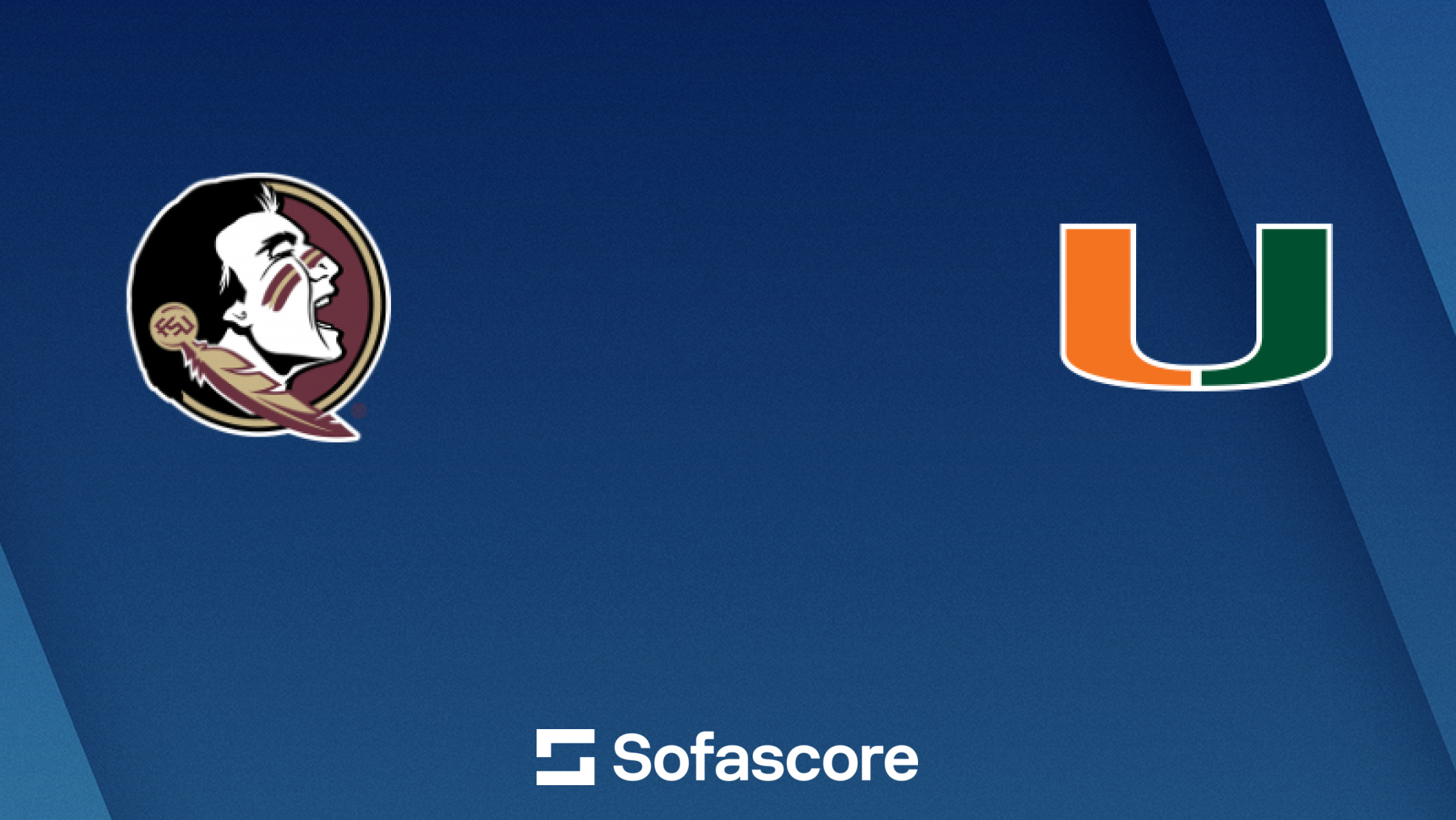 Florida State vs Miami Hurricanes live score & H2H | Sofascore