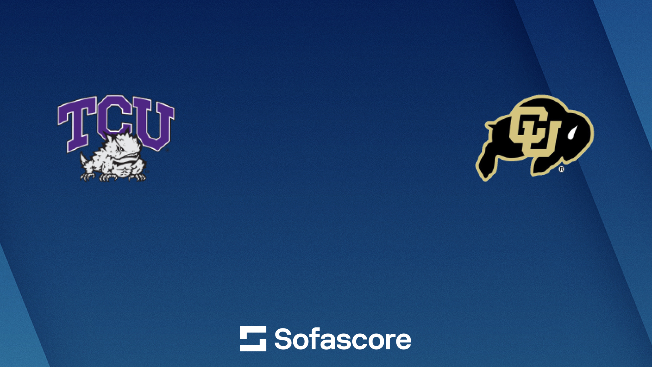TCU vs Colorado live score & H2H | Sofascore