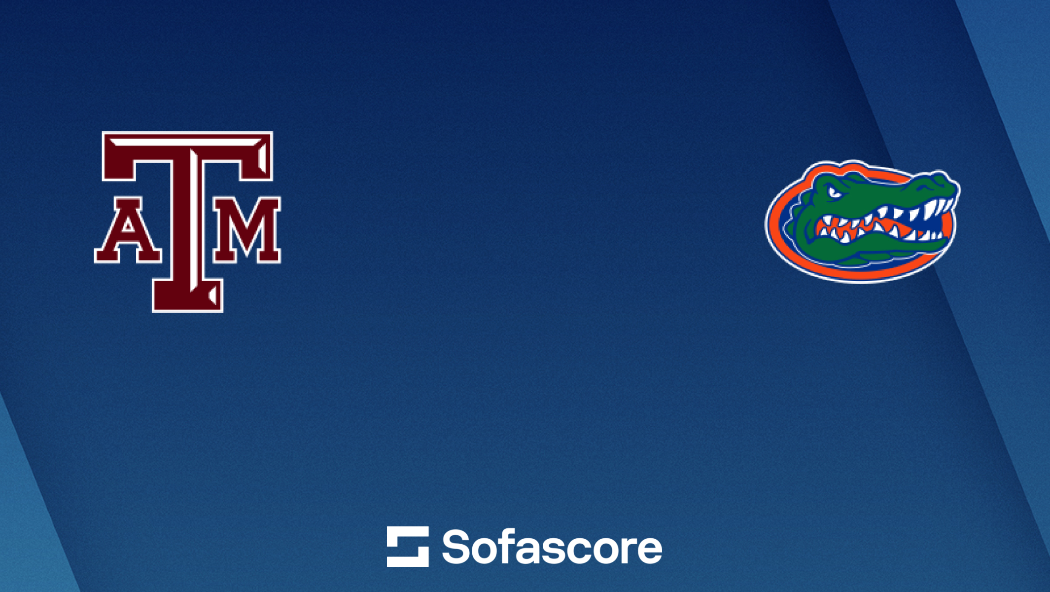 Texas A&M vs Florida live score & H2H | Sofascore