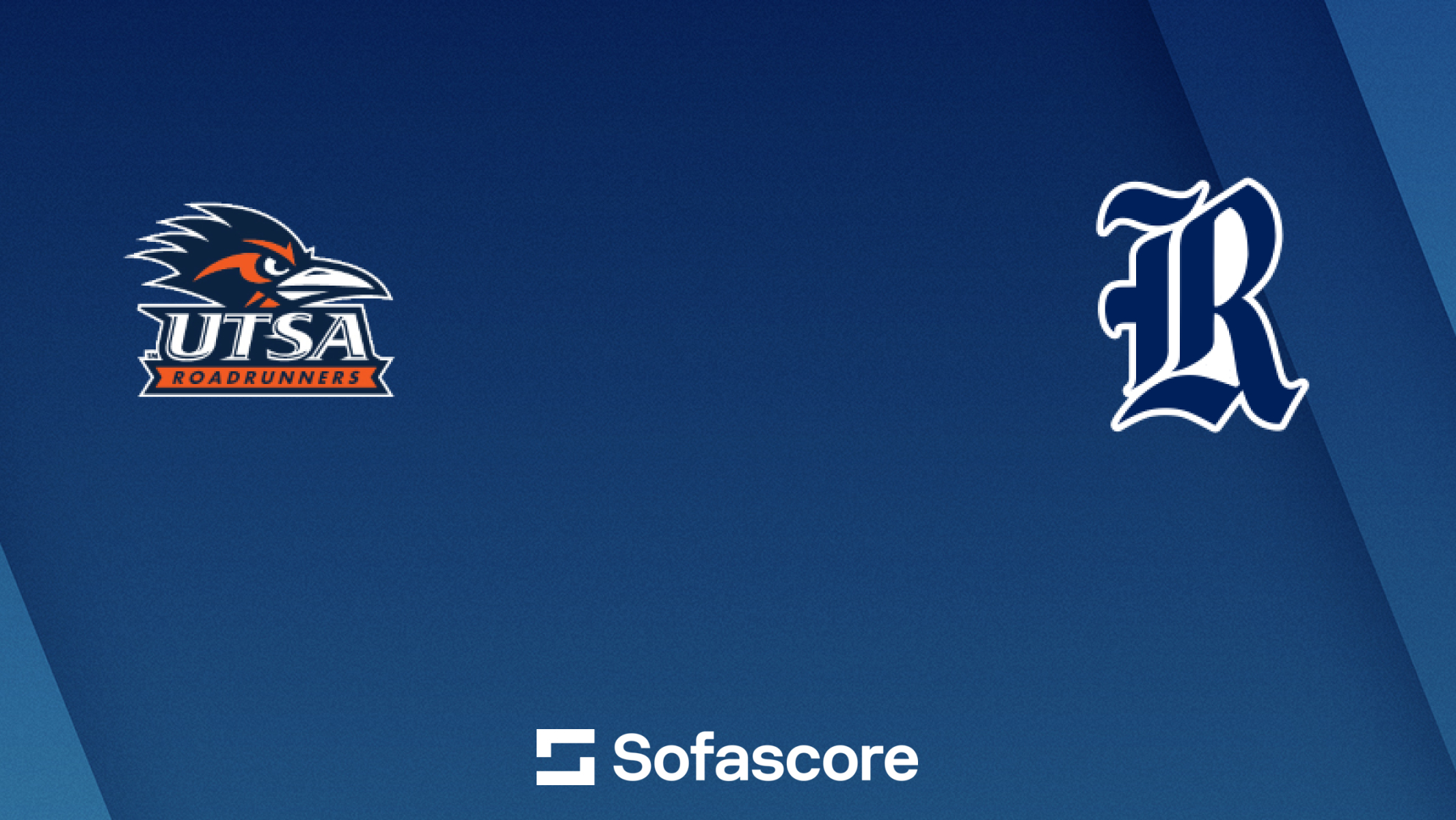 UTSA vs Rice live score & H2H | Sofascore