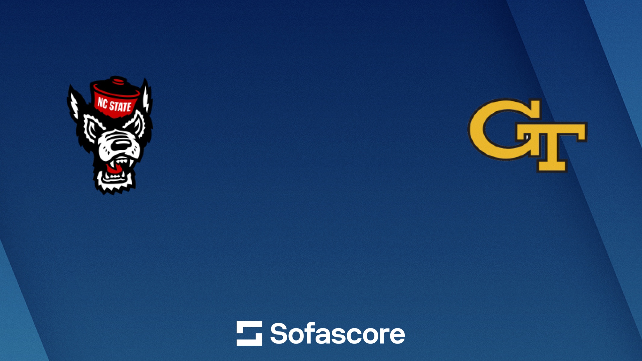 NC State vs Georgia Tech live score & H2H | Sofascore