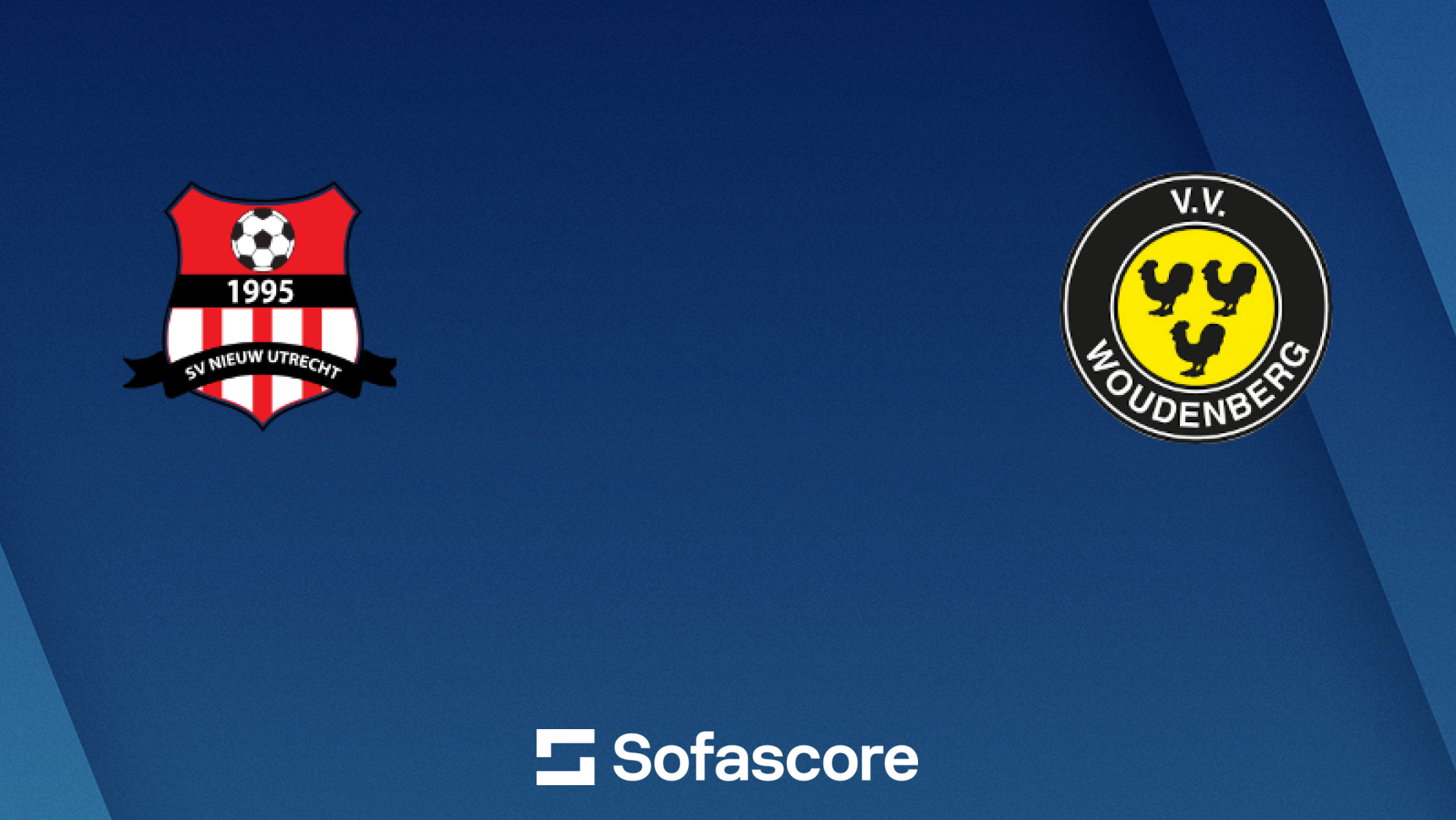 SV Nieuw Utrecht vs VV Woudenberg live score, H2H and lineups | Sofascore