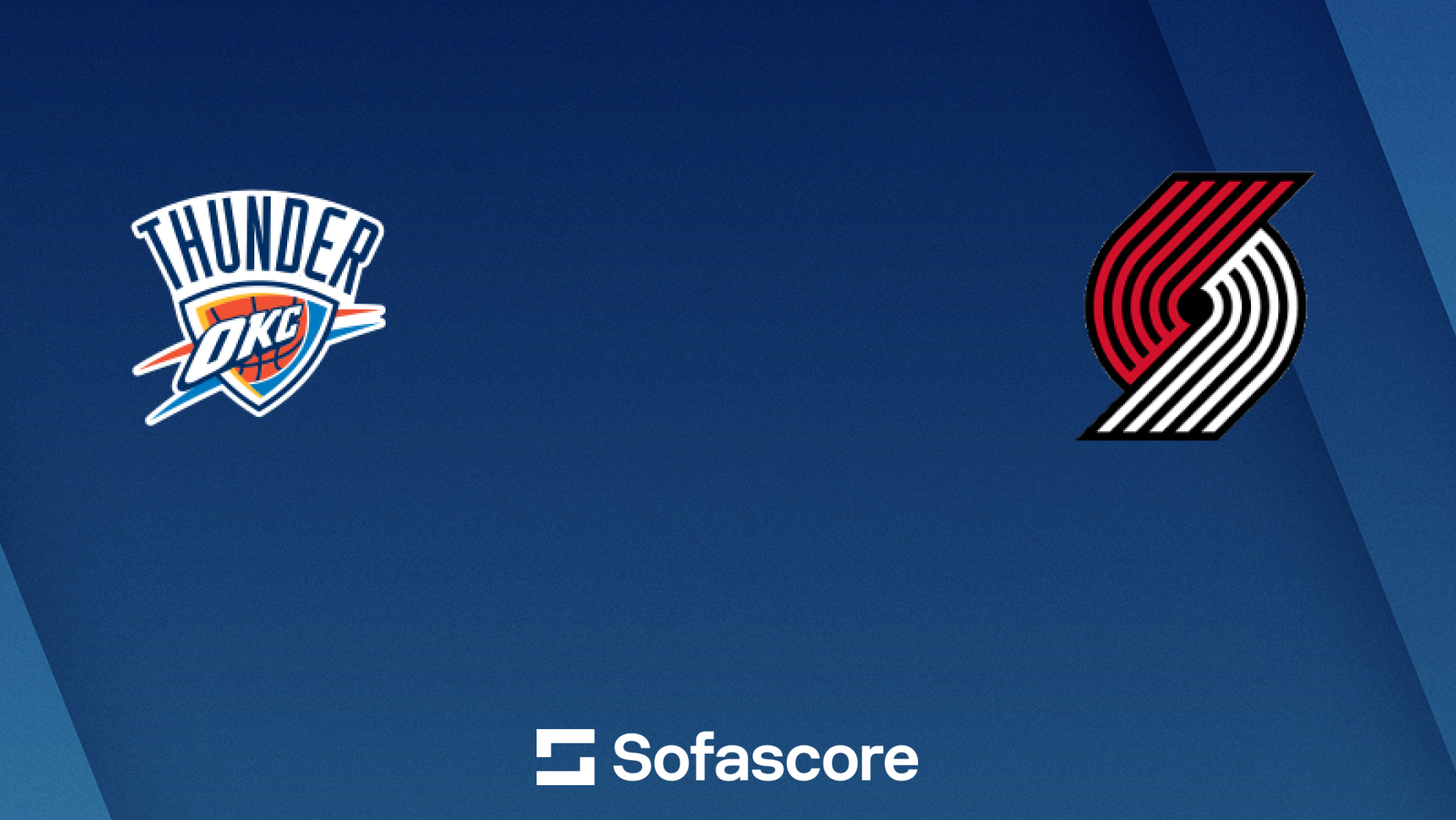 Thunder vs Trail Blazers scores & predictions | Sofascore