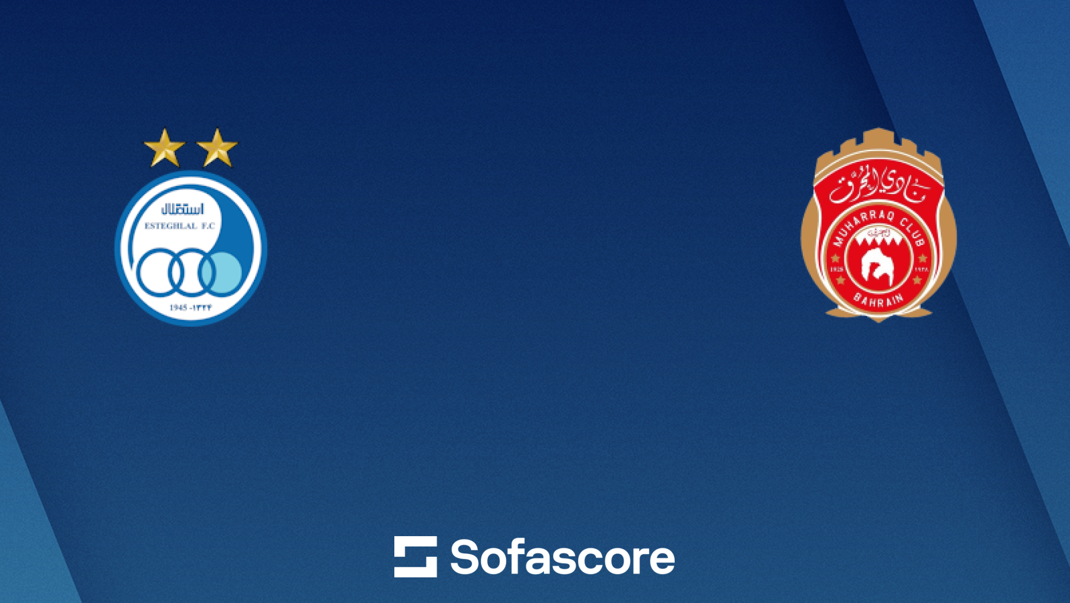 Esteghlal FC vs Al-Muharraq live score, H2H and lineups | Sofascore
