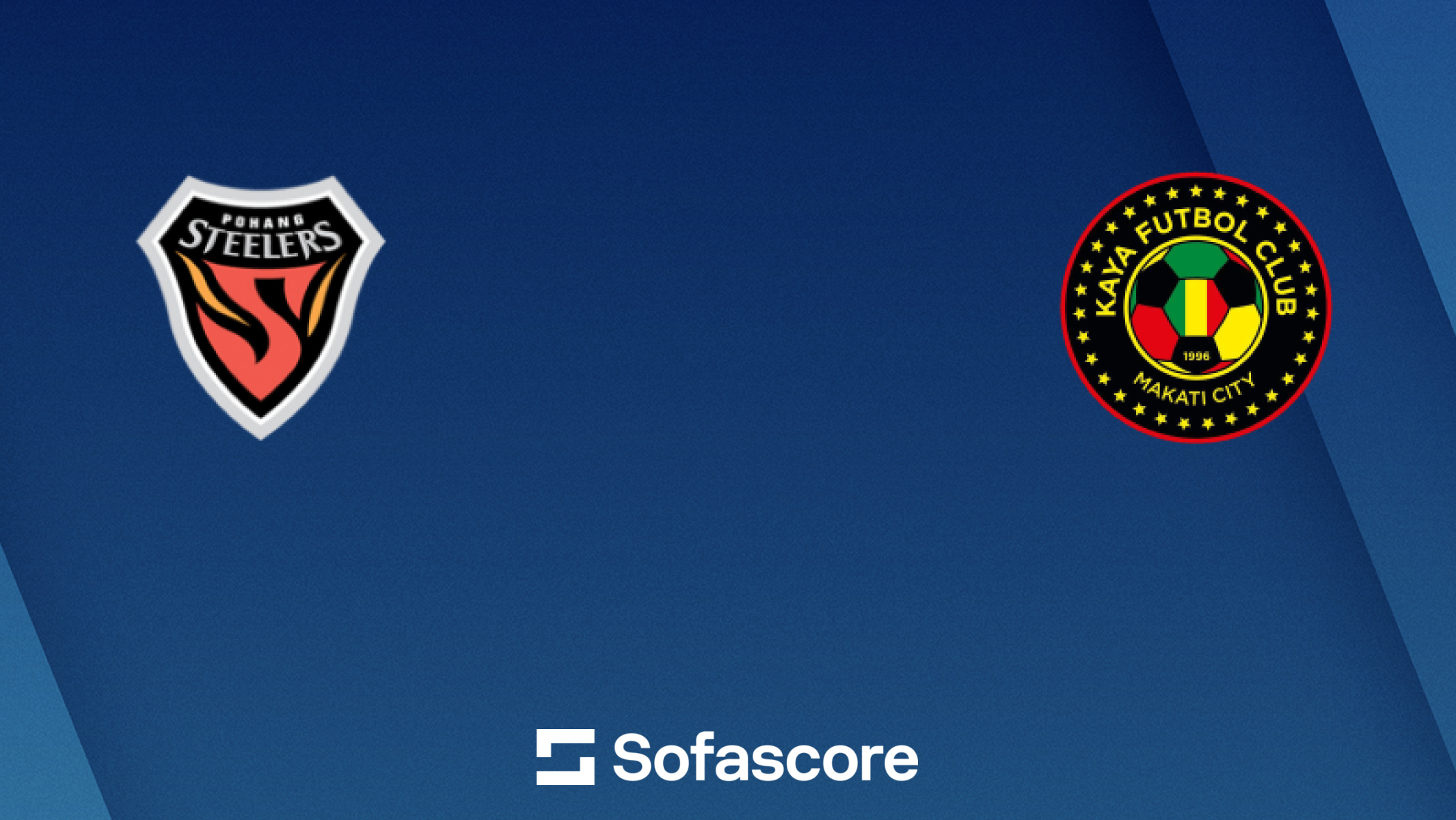 Pohang Steelers vs Kaya-Iloilo live score, H2H and lineups | Sofascore